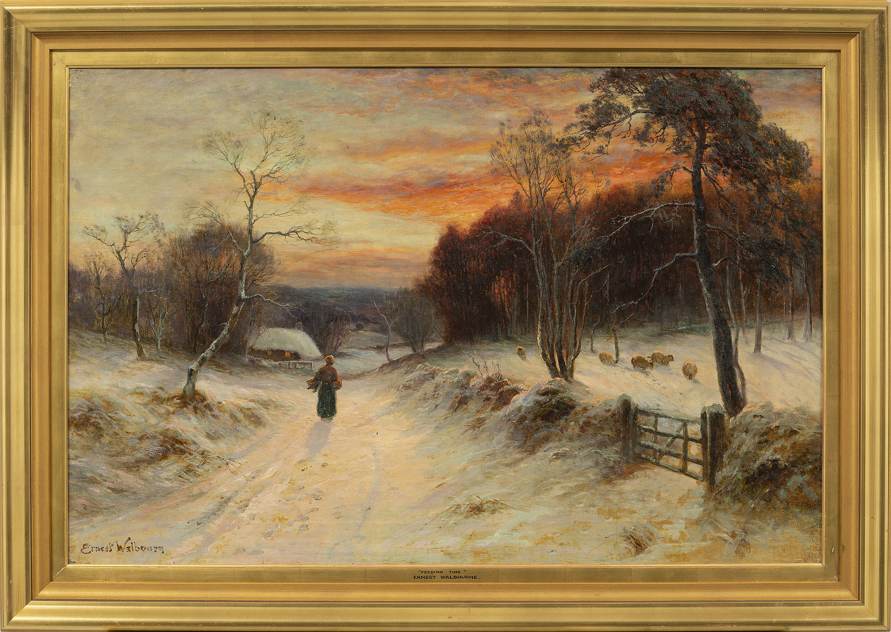 ERNEST WALBOURN, olja på duk, signerad. - Bukowskis