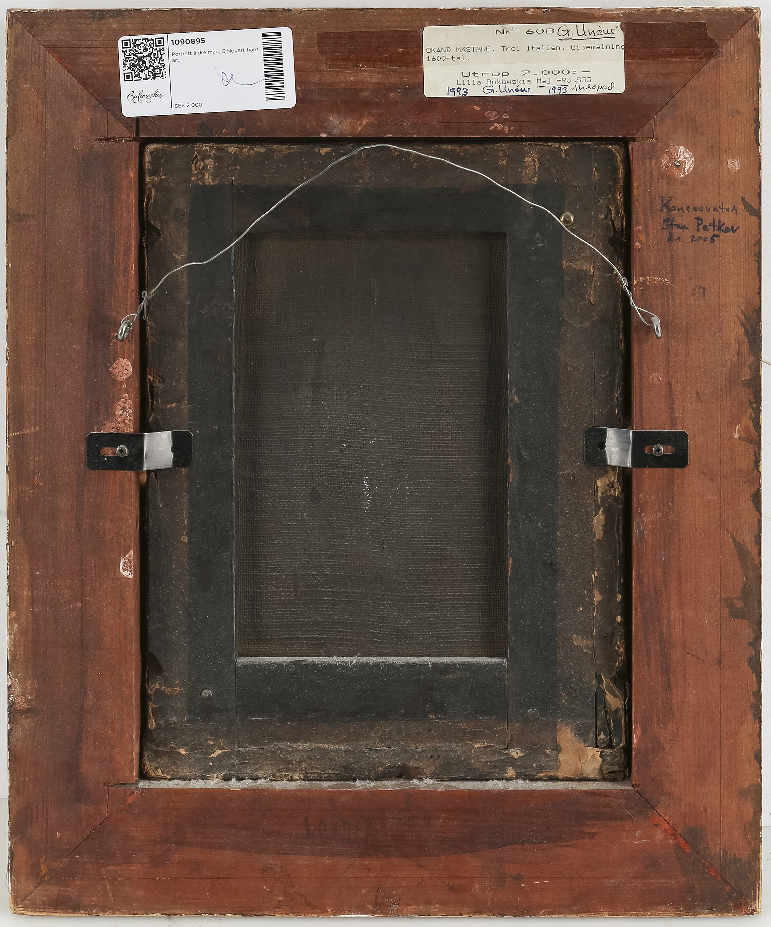 GIUSEPPE NOGARI, in the manner, oil on canvas. - Bukowskis