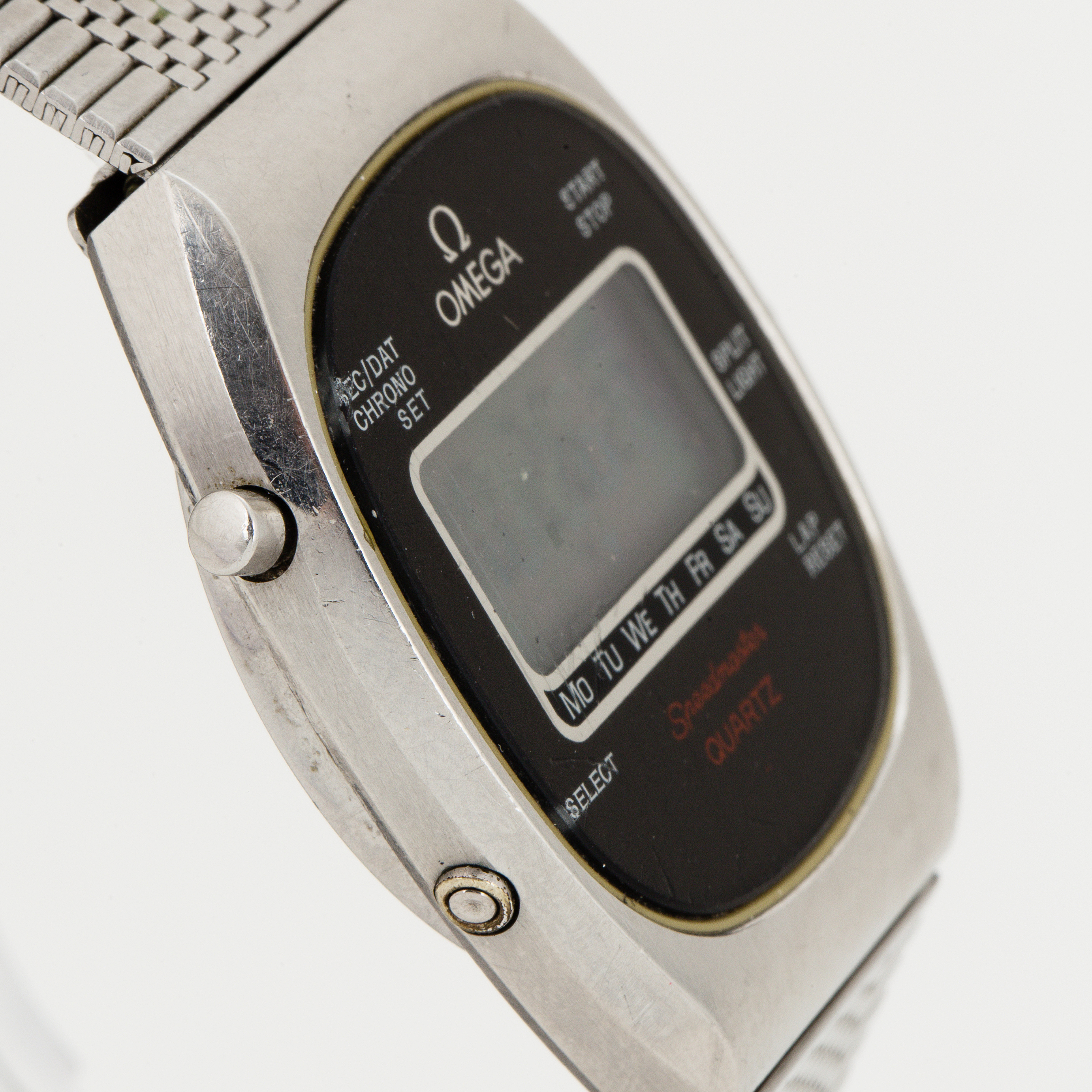 OMEGA, Speedmaster Quartz, wristwatch, 34 mm, - Bukowskis