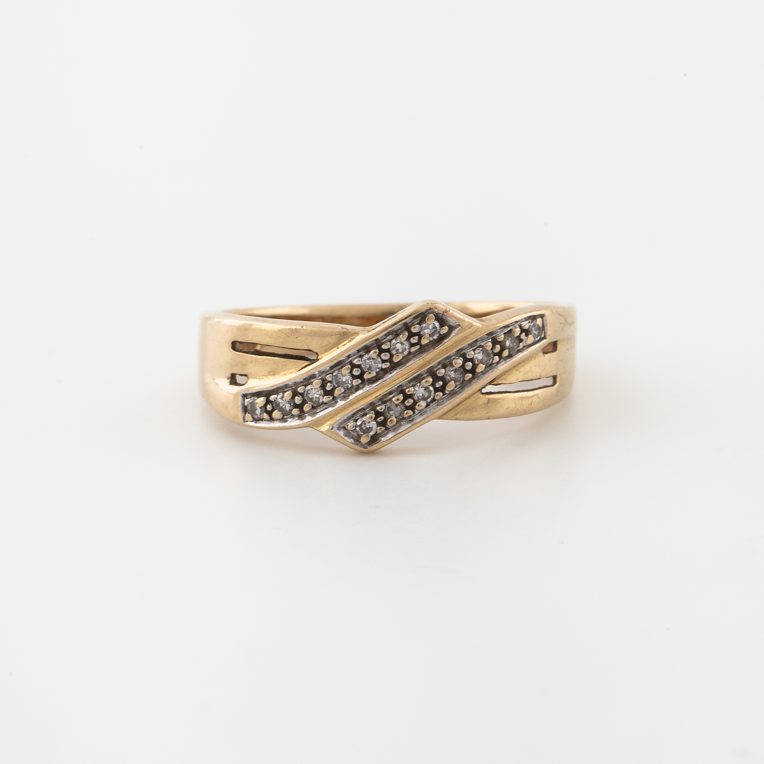 A single cut diamond ring. - Bukowskis