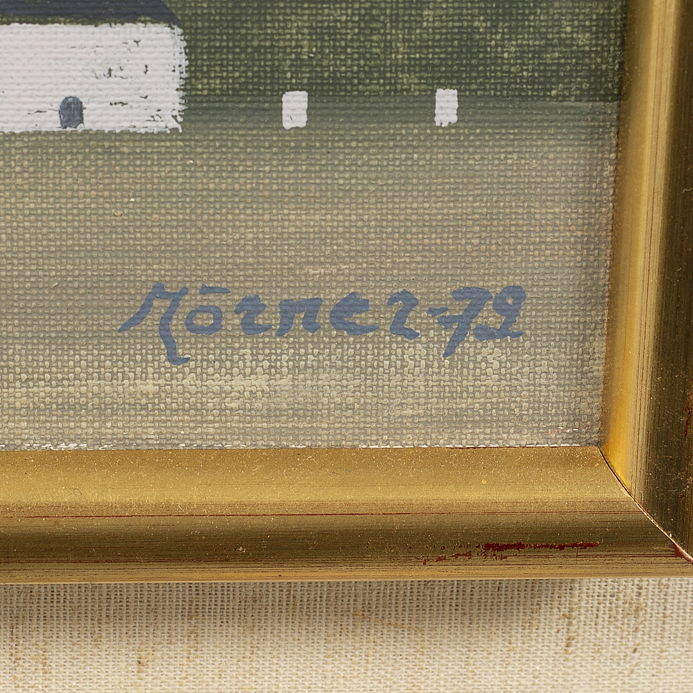 STELLAN MÖRNER, oil on canvas, signed and dated -72. - Bukowskis