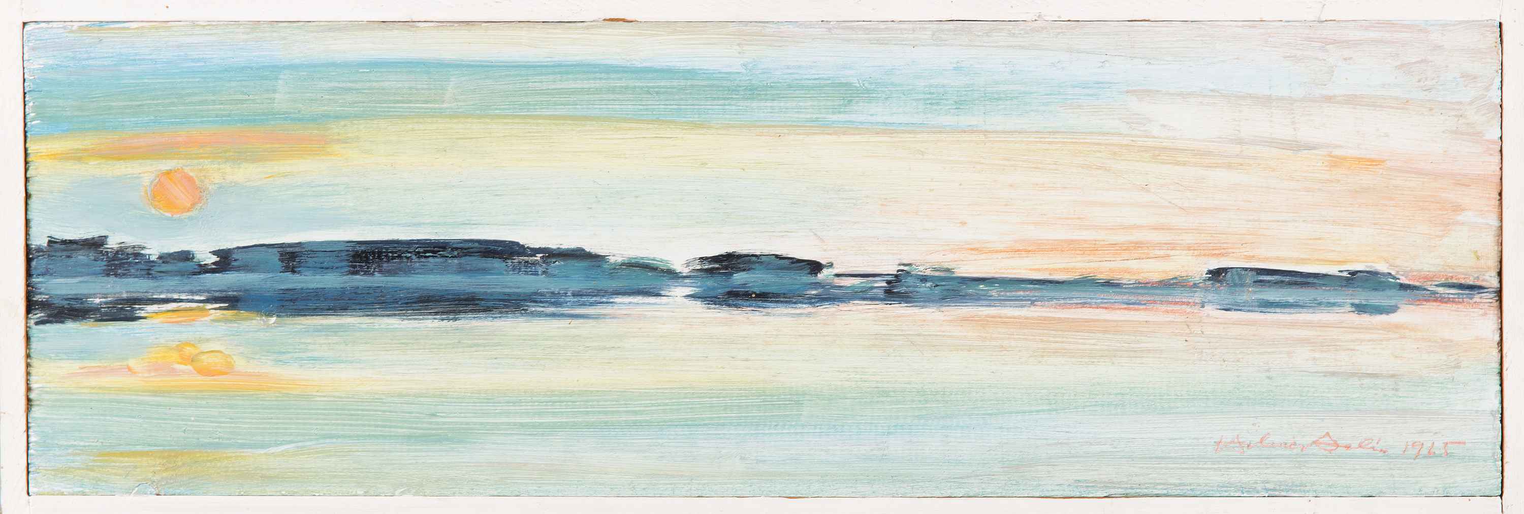 HELMER SELIN, oil on wood, signed and dated 1965. - Bukowskis