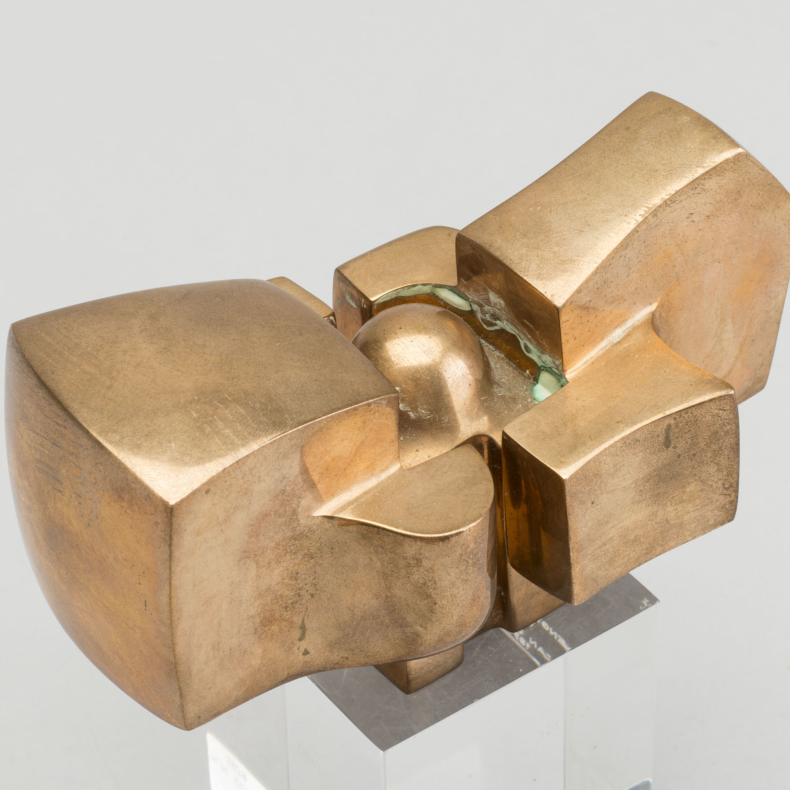 JOSÉ LUIS SANCHEZ, sculpture, bronze. signed by stamp. - Bukowskis
