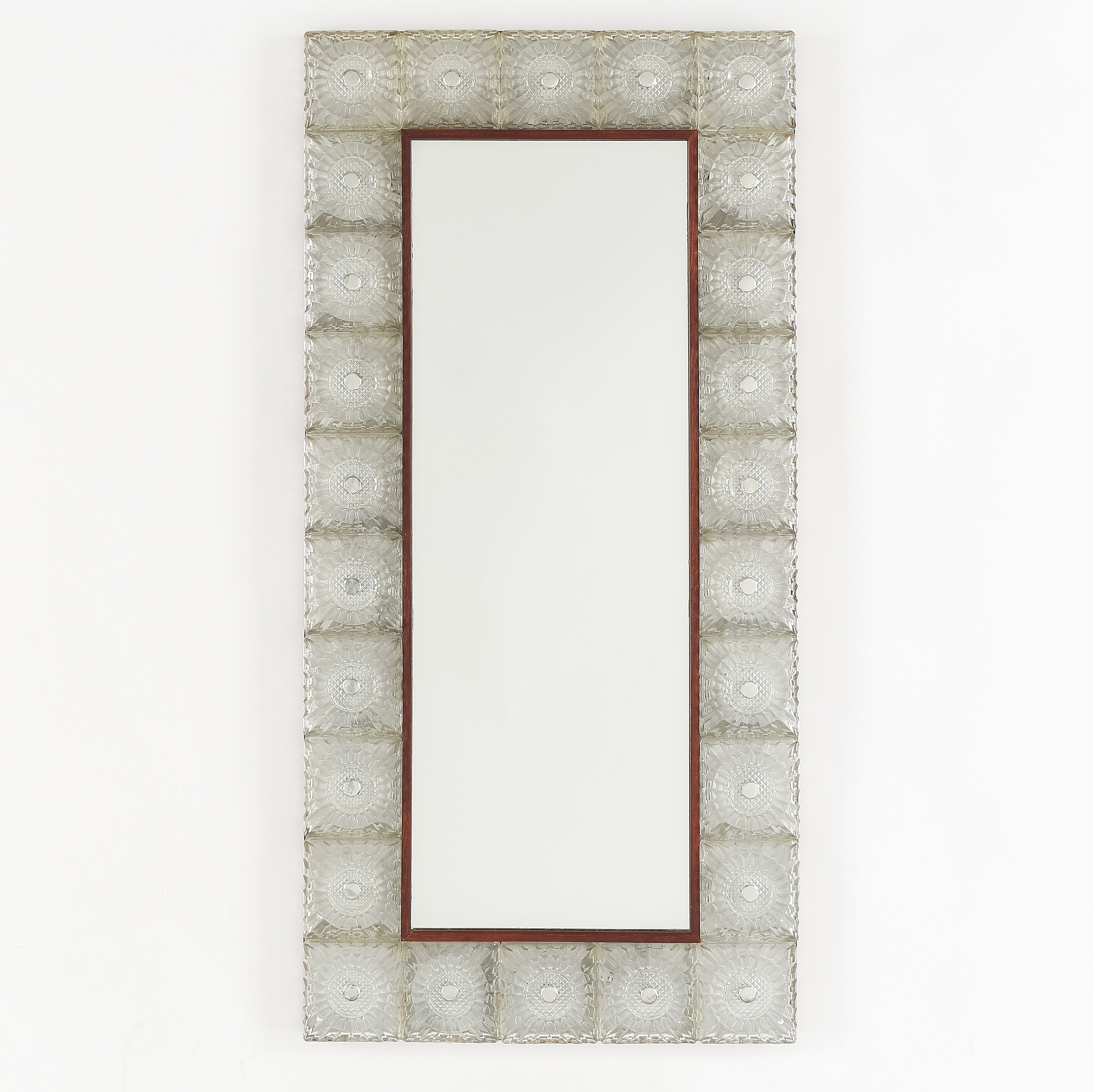 A 1960's/70's mirror. - Bukowskis