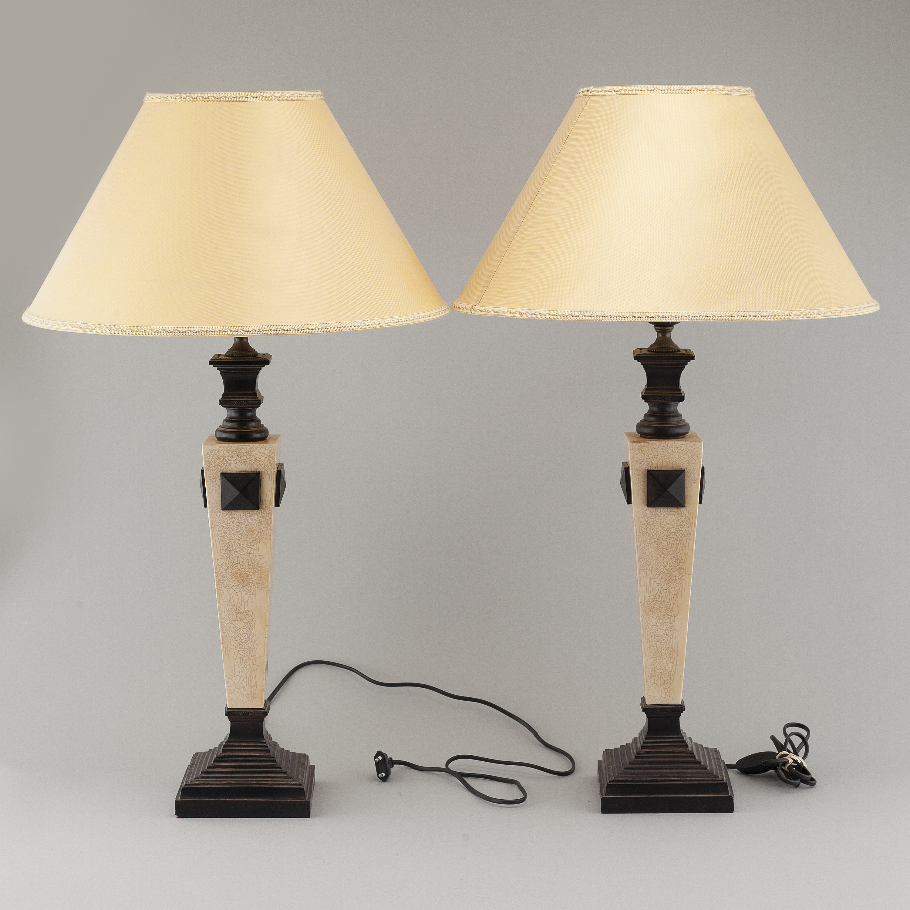 A pair of table lamps from Imperi in Spain, second half of the 20th ...