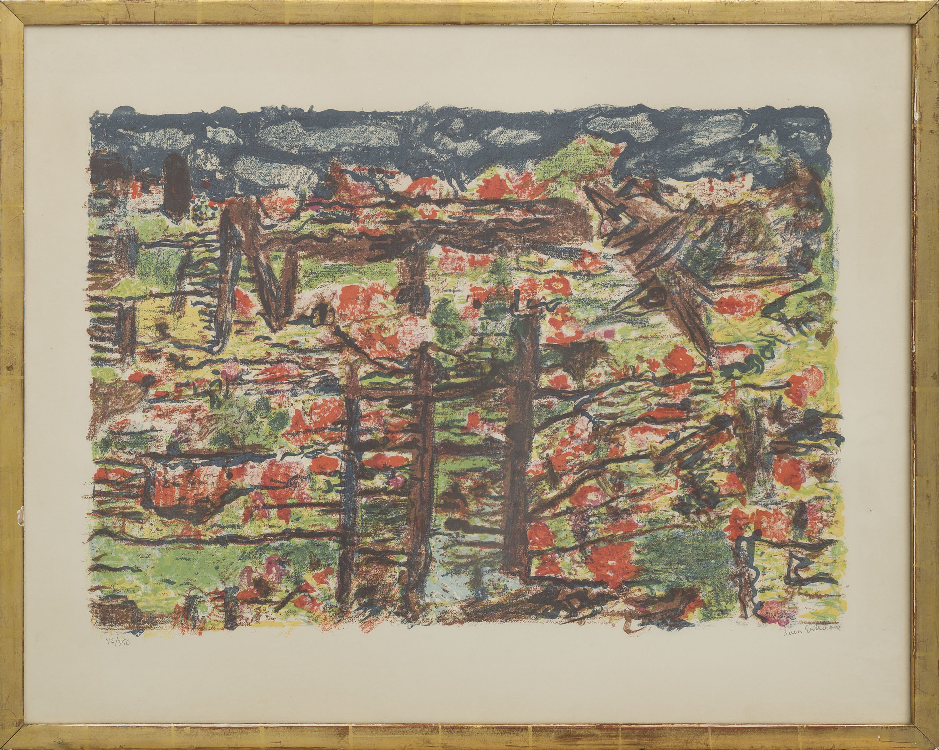 SVEN X:ET ERIXSON, färglitografi signerad och numrerad 42/350. - Bukowskis