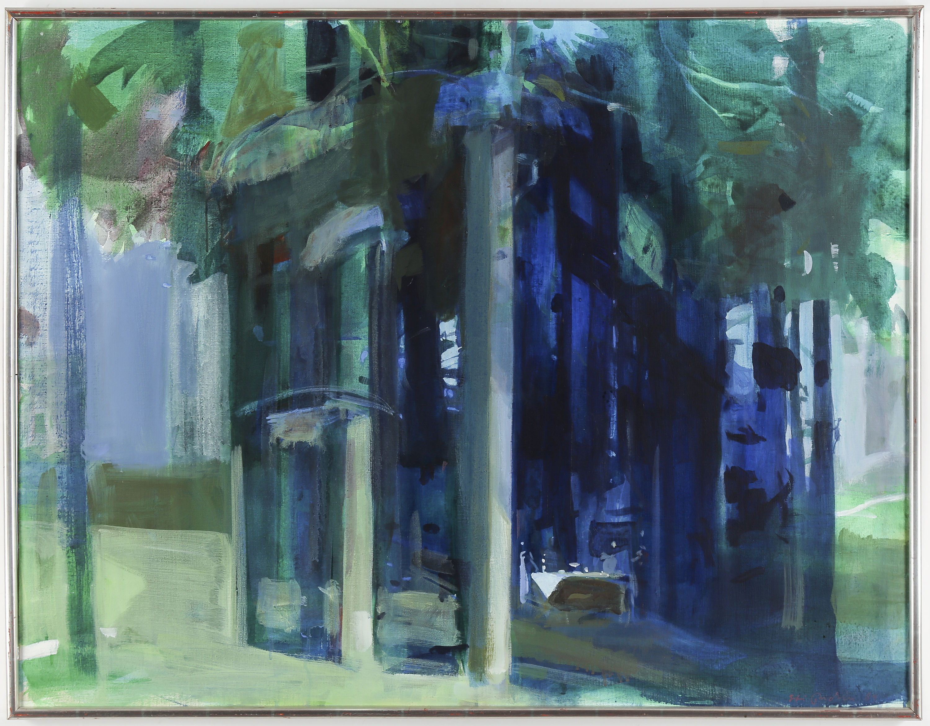 STIG MORIN, oil on canvas, signed and dated -84. - Bukowskis