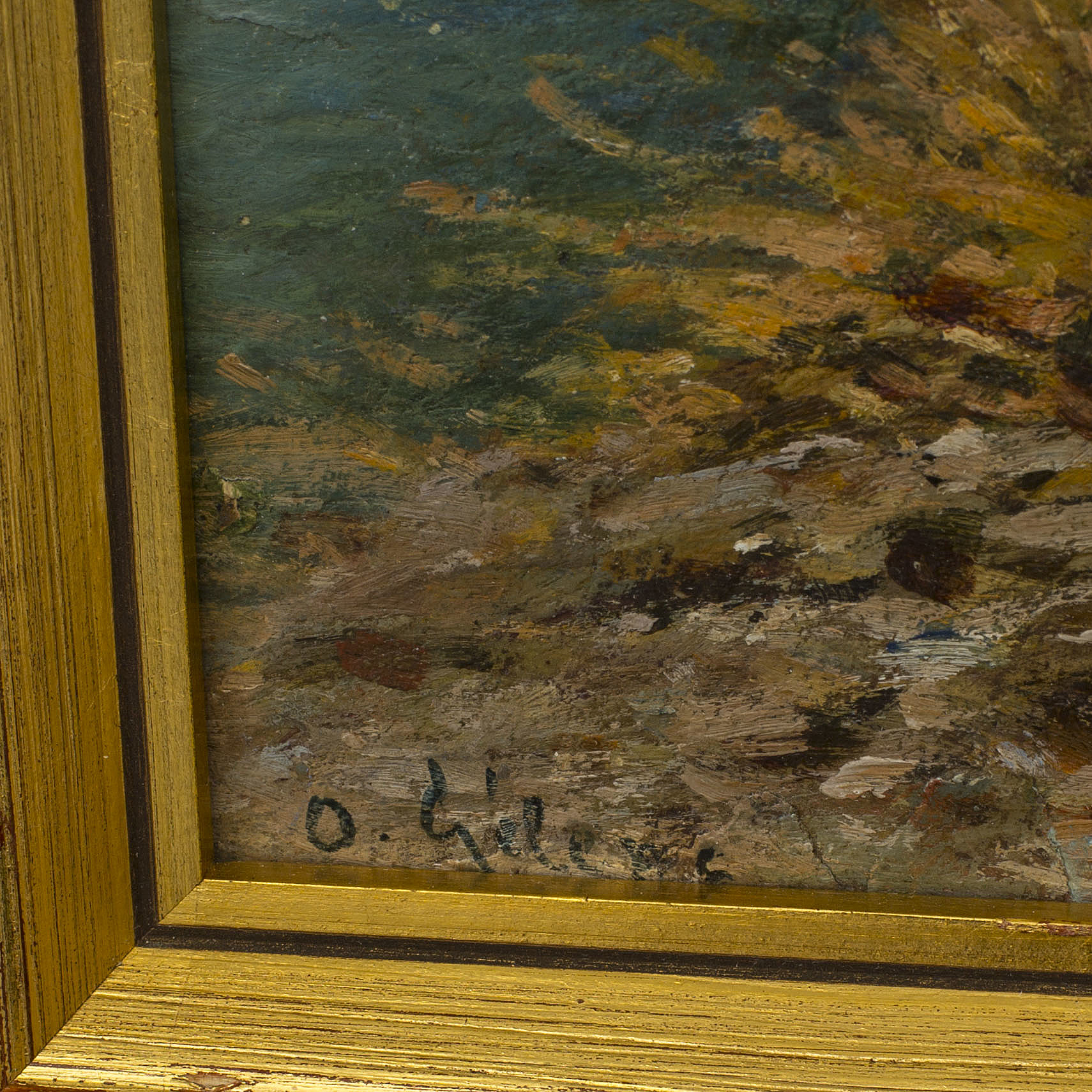 OTTO GELENG, oil on canvas, signed. - Bukowskis