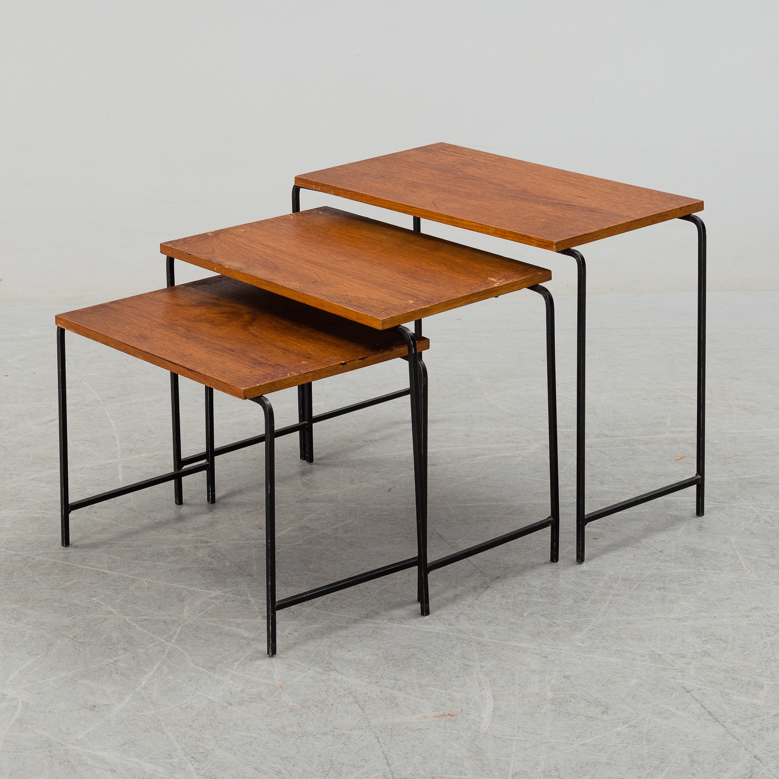 a mid 20th century 3-part coffee table. - Bukowskis