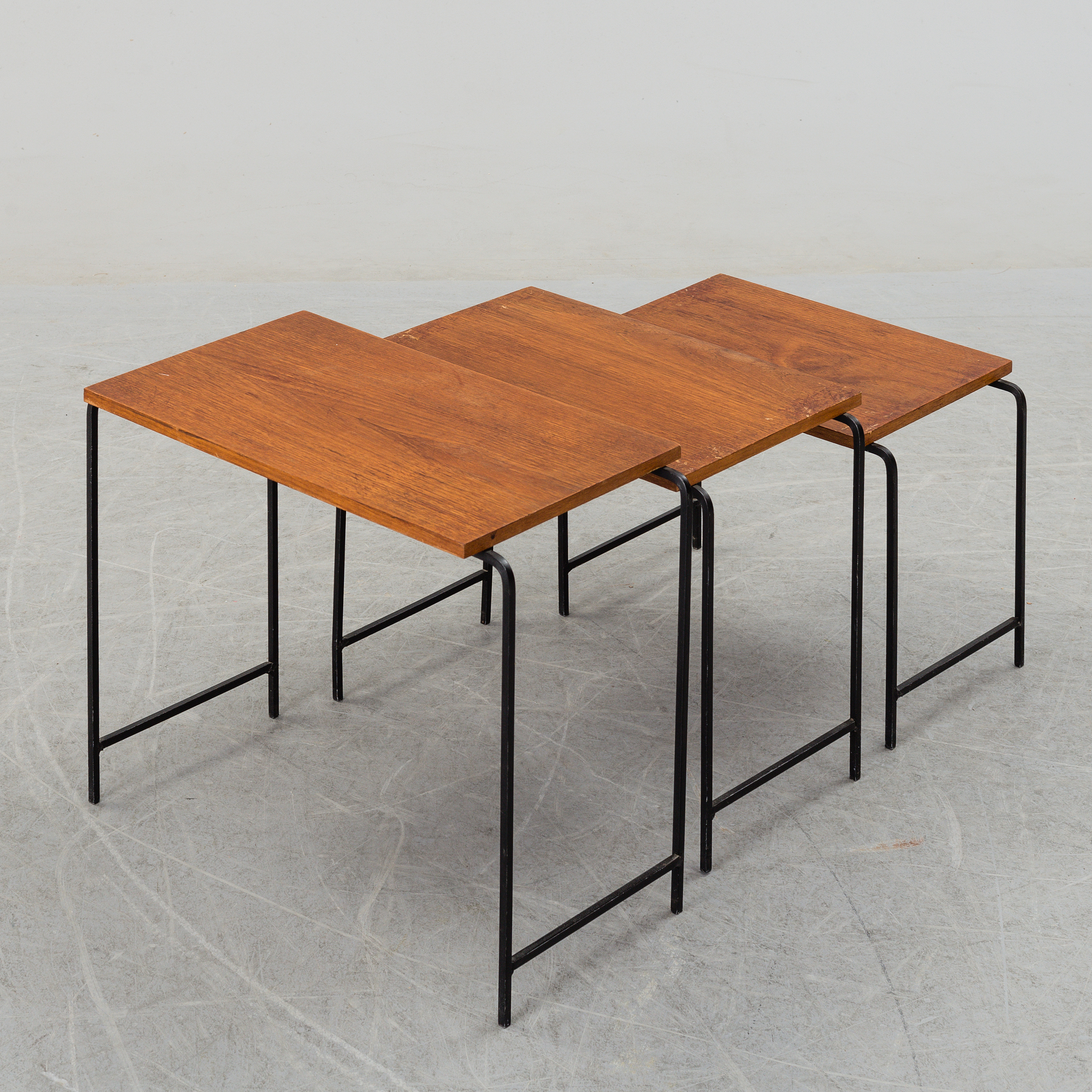 a mid 20th century 3-part coffee table. - Bukowskis