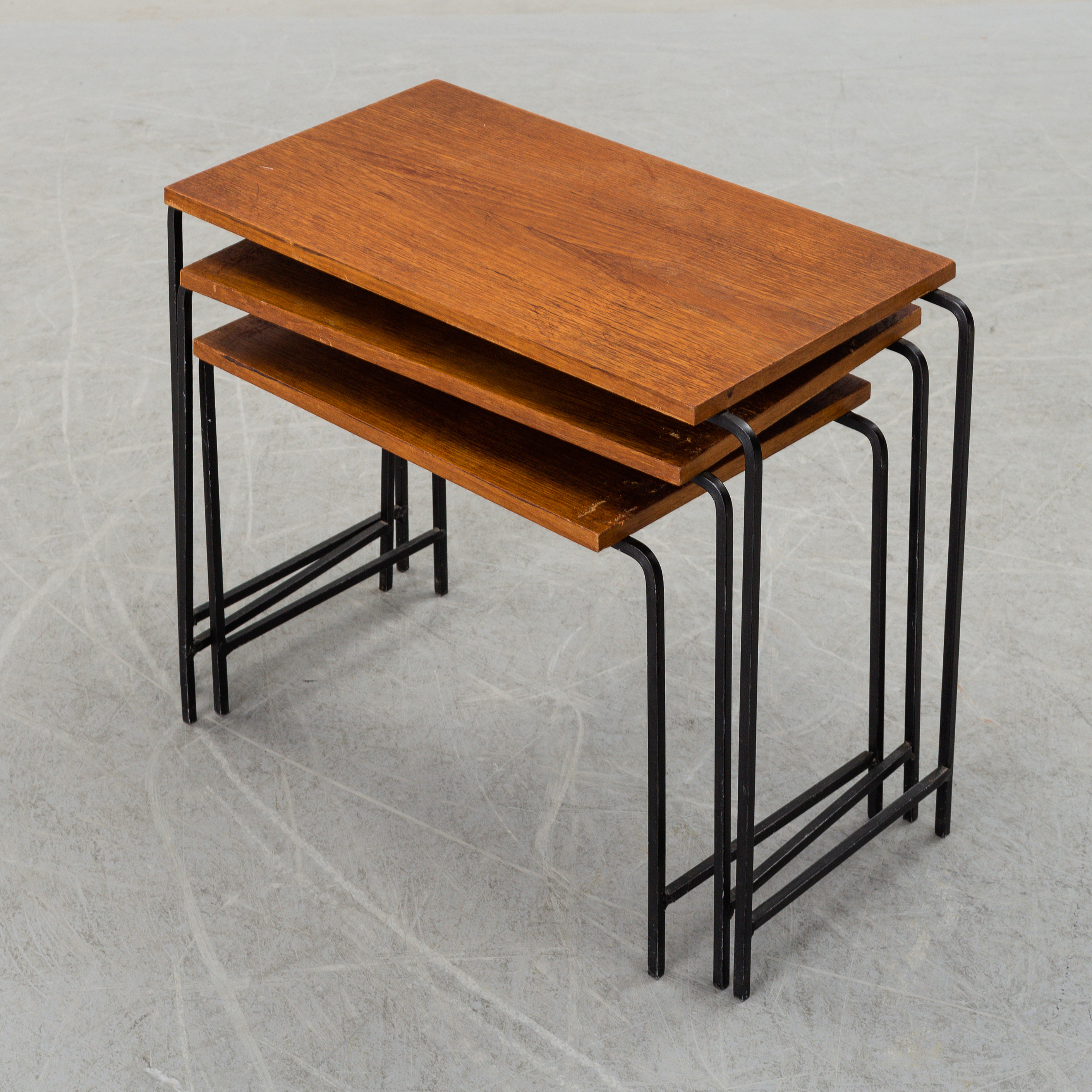 a mid 20th century 3-part coffee table. - Bukowskis