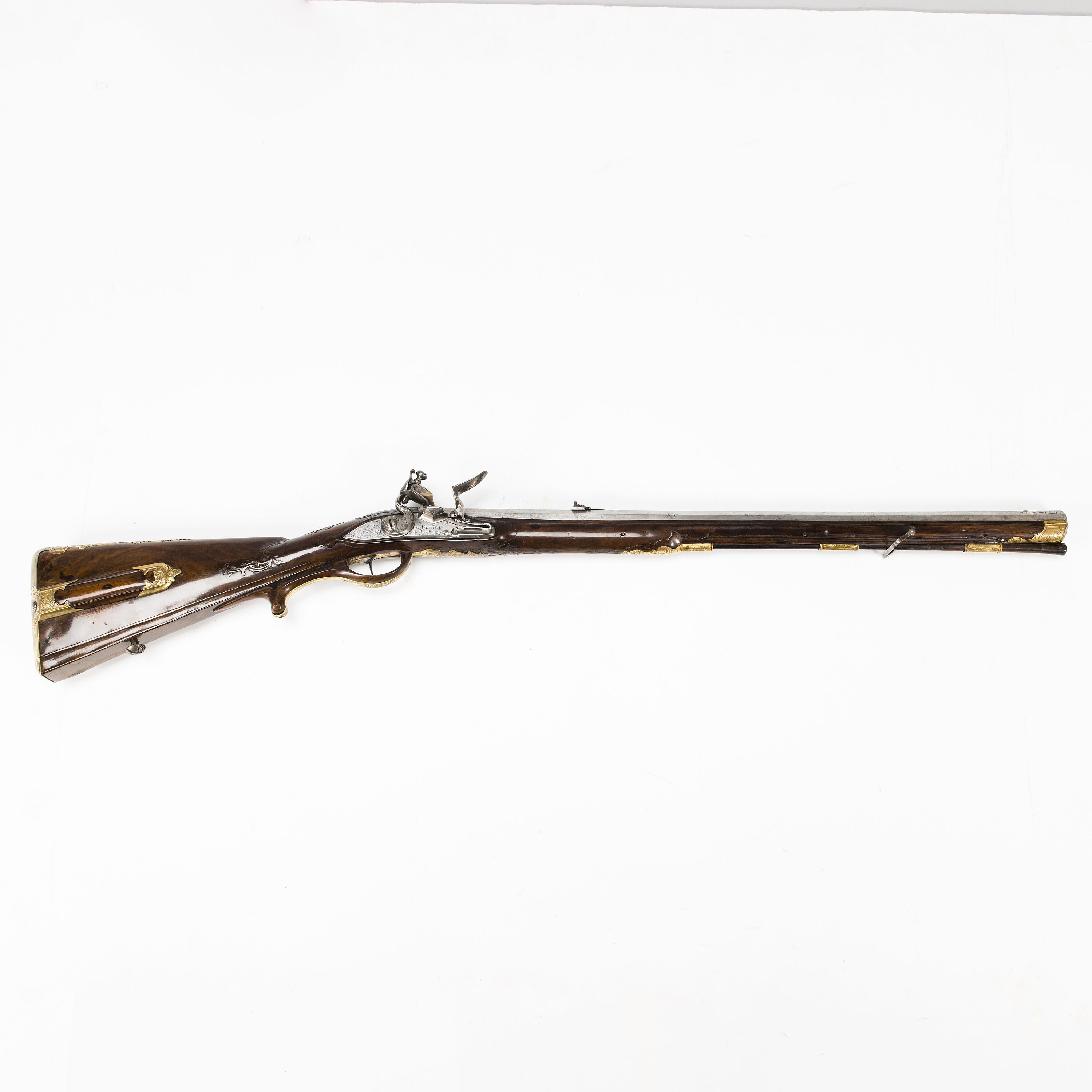 A Flintlock short rifle, circa 1780. - Bukowskis
