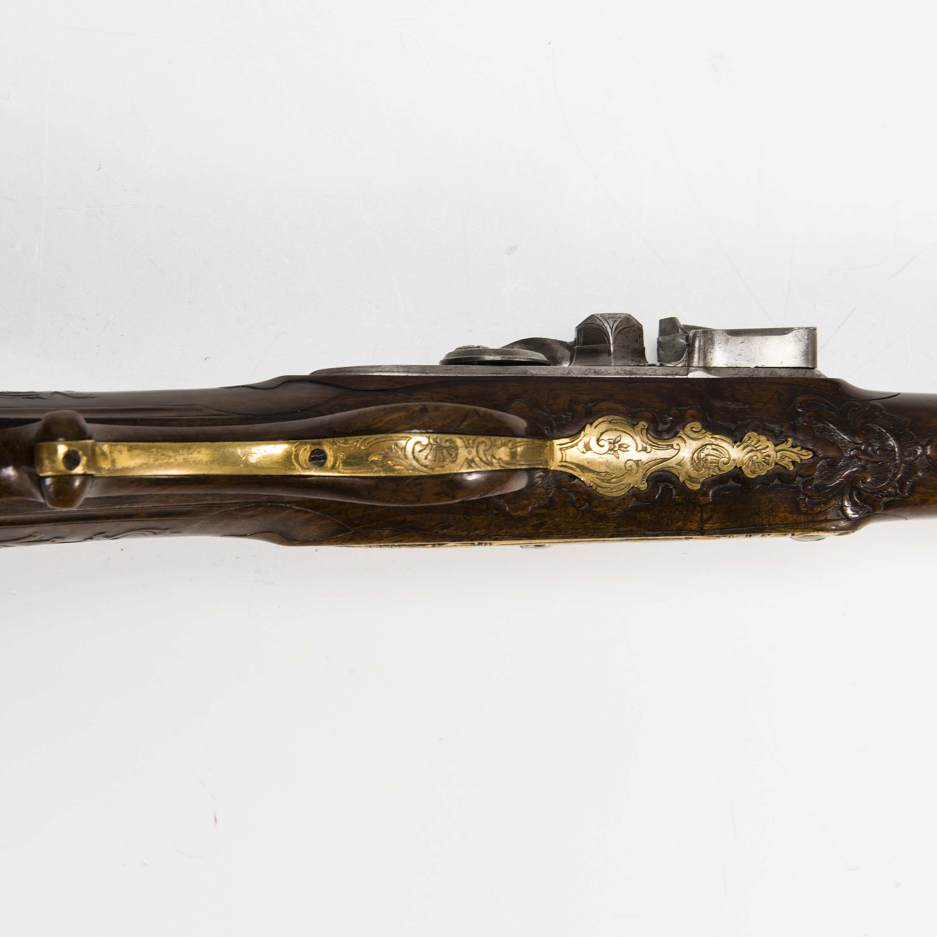 A Flintlock short rifle, circa 1780. - Bukowskis