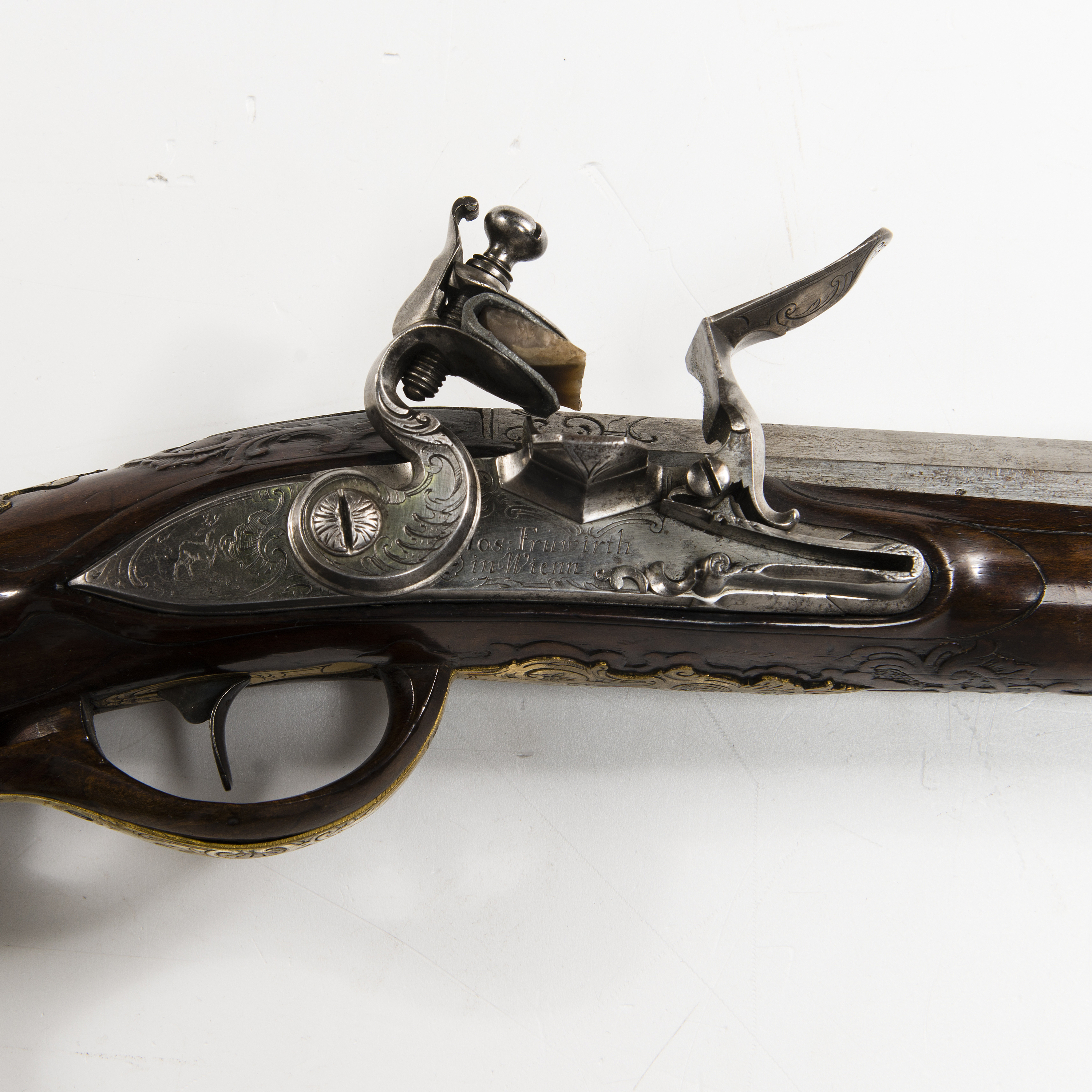 A Flintlock short rifle, circa 1780. - Bukowskis