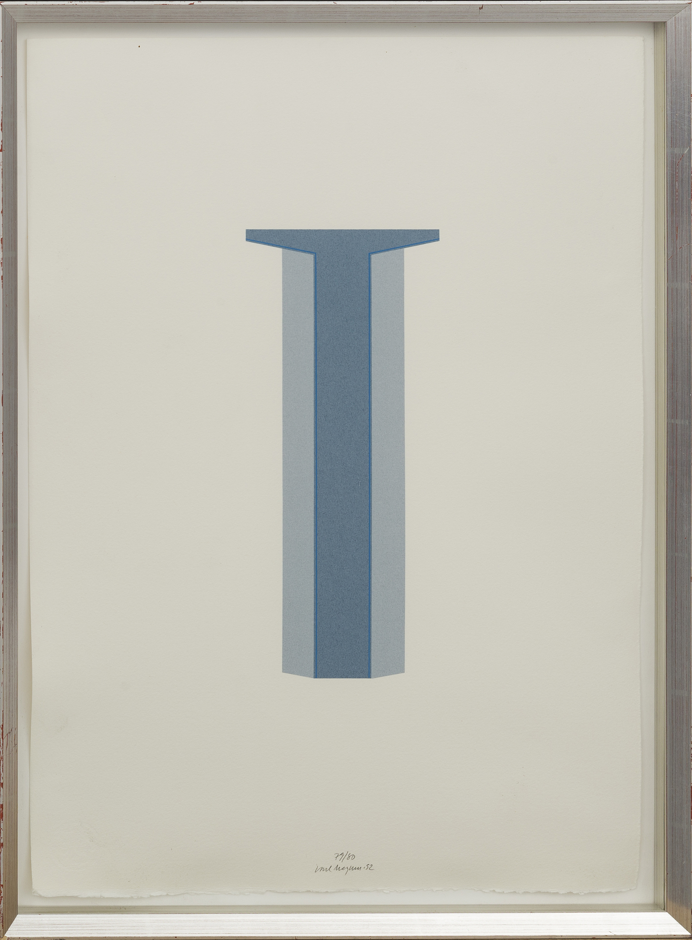 CARL MAGNUS, A LITHOGRAPH IN COLOR, NUMBERED 78/80 AND SIGNED AND DATED ...