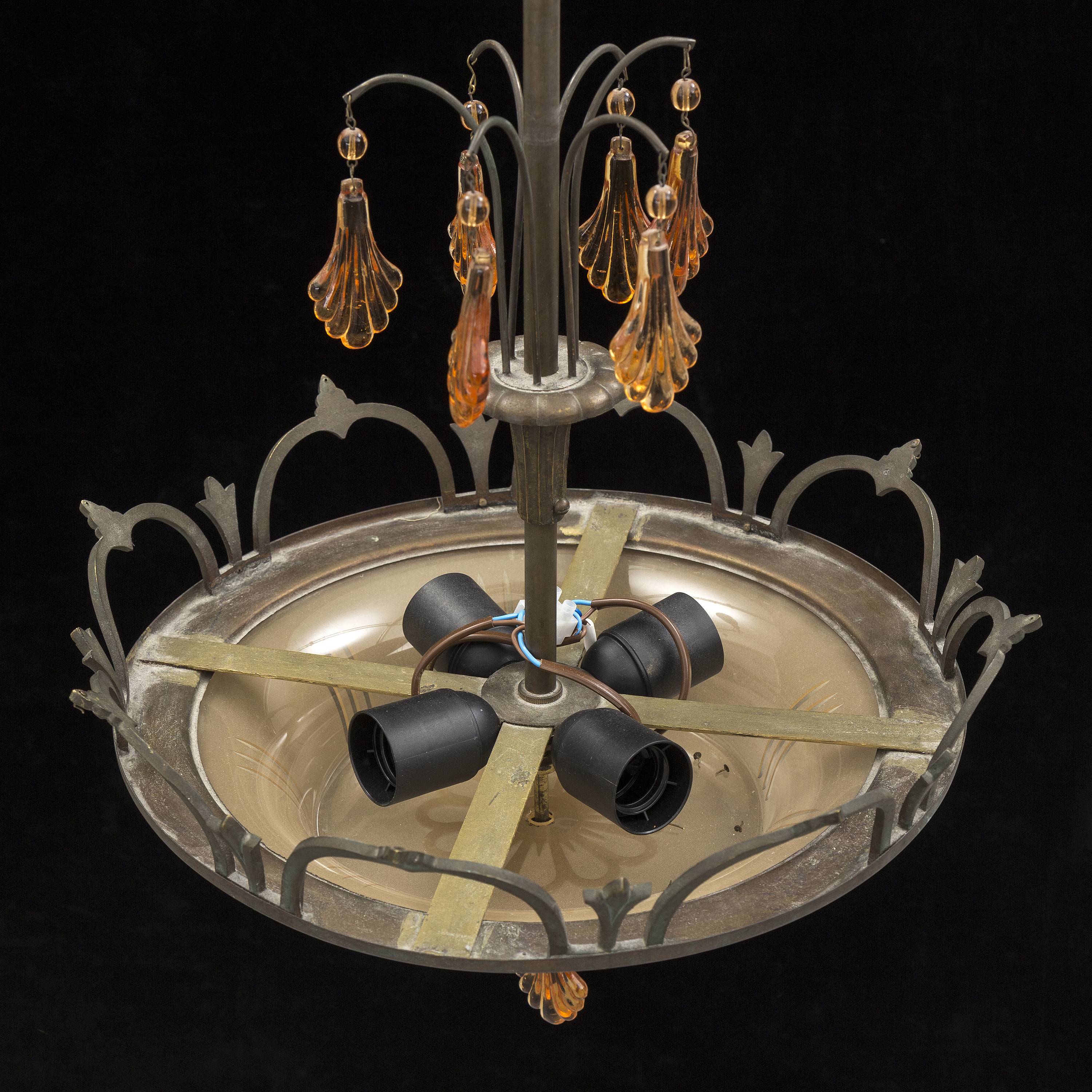 A 1920s ceiling light. - Bukowskis