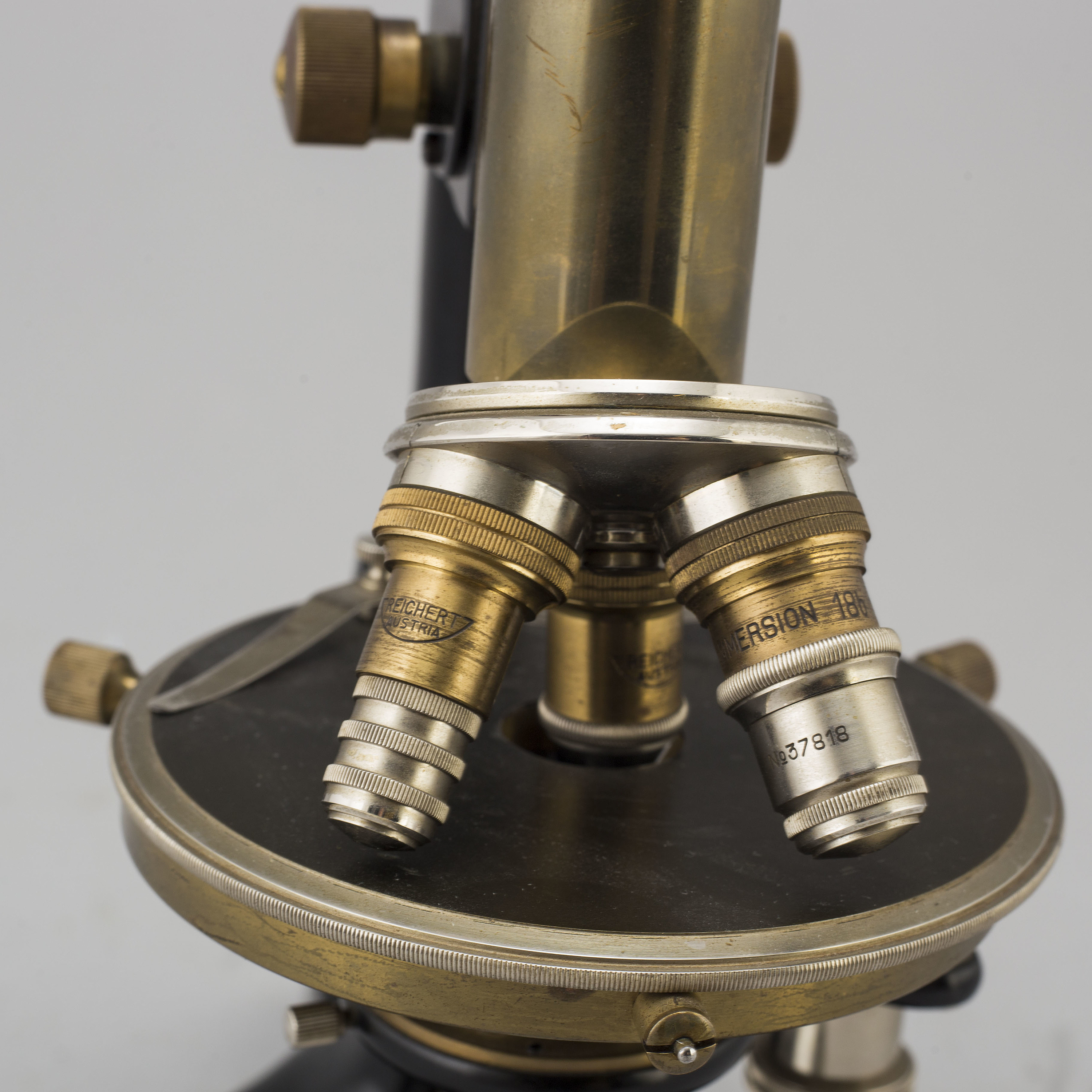 MIKROSKOP, Reichert, Wien, Österrike, omkring 1900. - Bukowskis