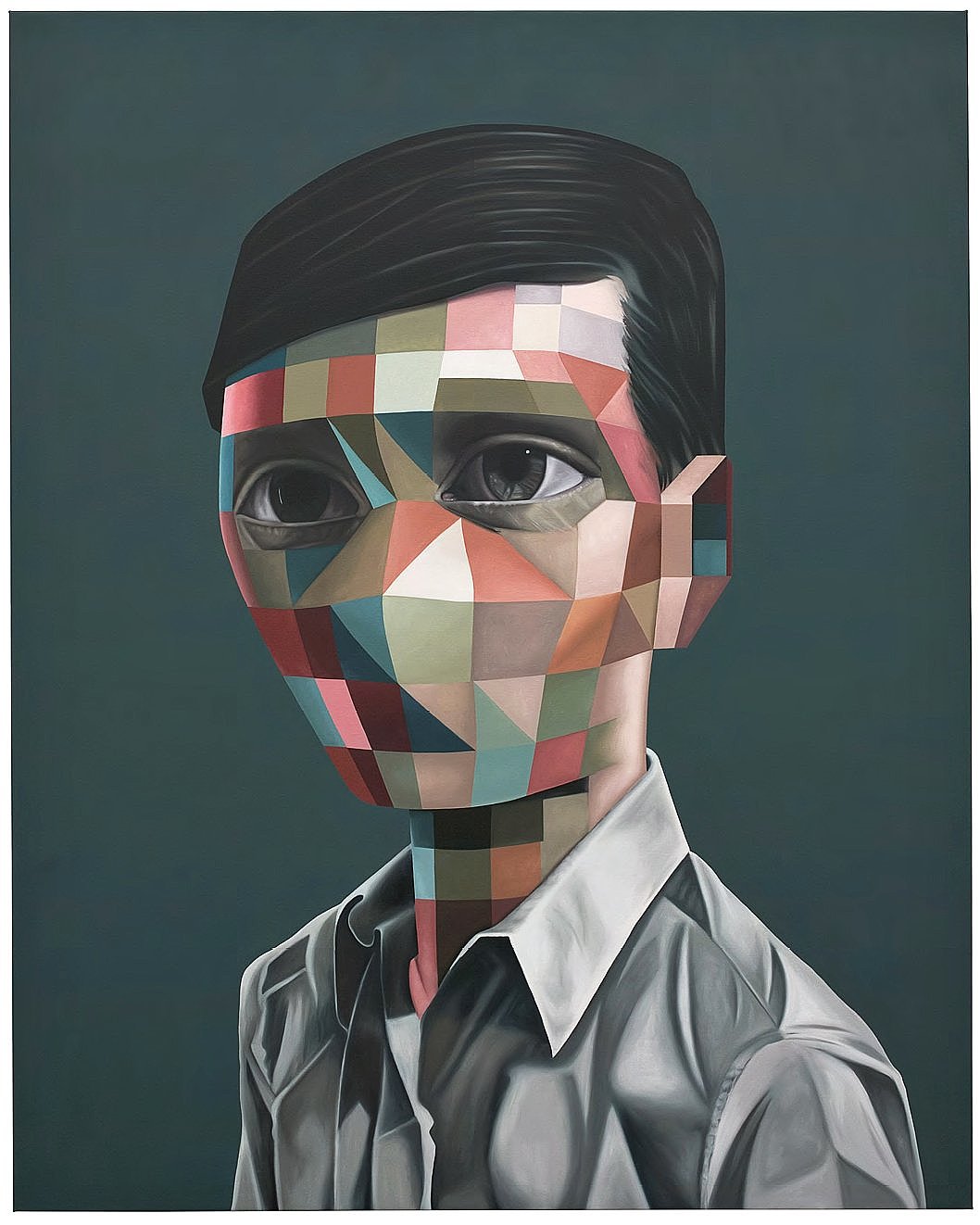Magnus Larsson, "Untitled portrait I". - Bukowskis