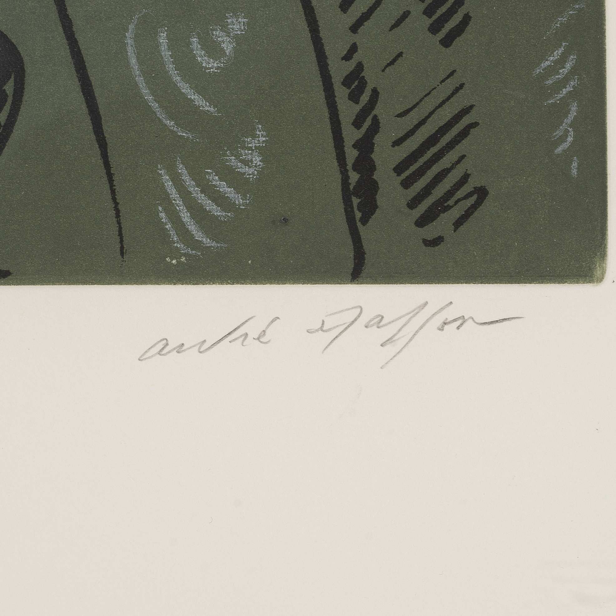 GRAPHIC PRINTS, from the portfolio "Bonjour Max Ernst", André Masson ...