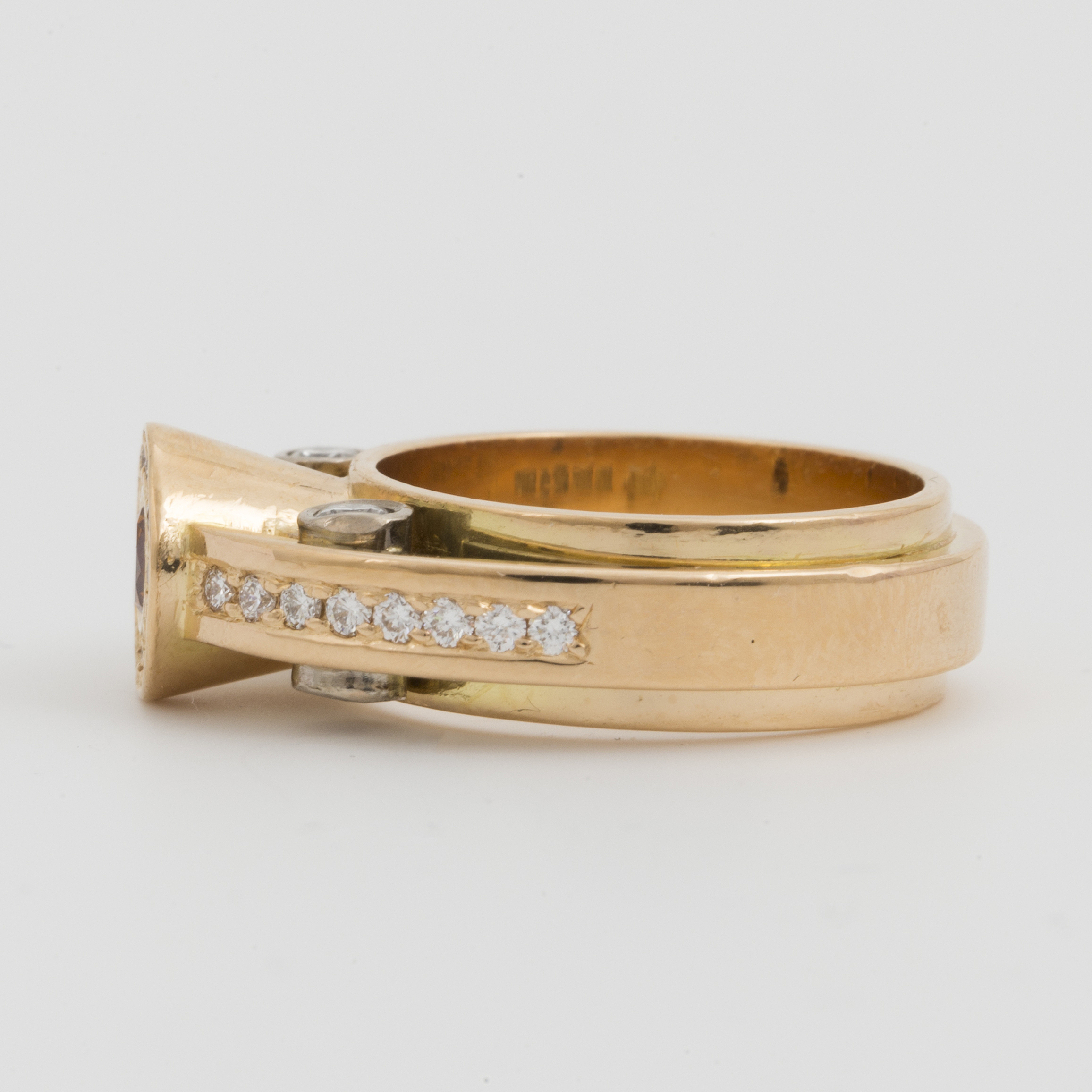 DIAMOND RING, GAUDY. - Bukowskis