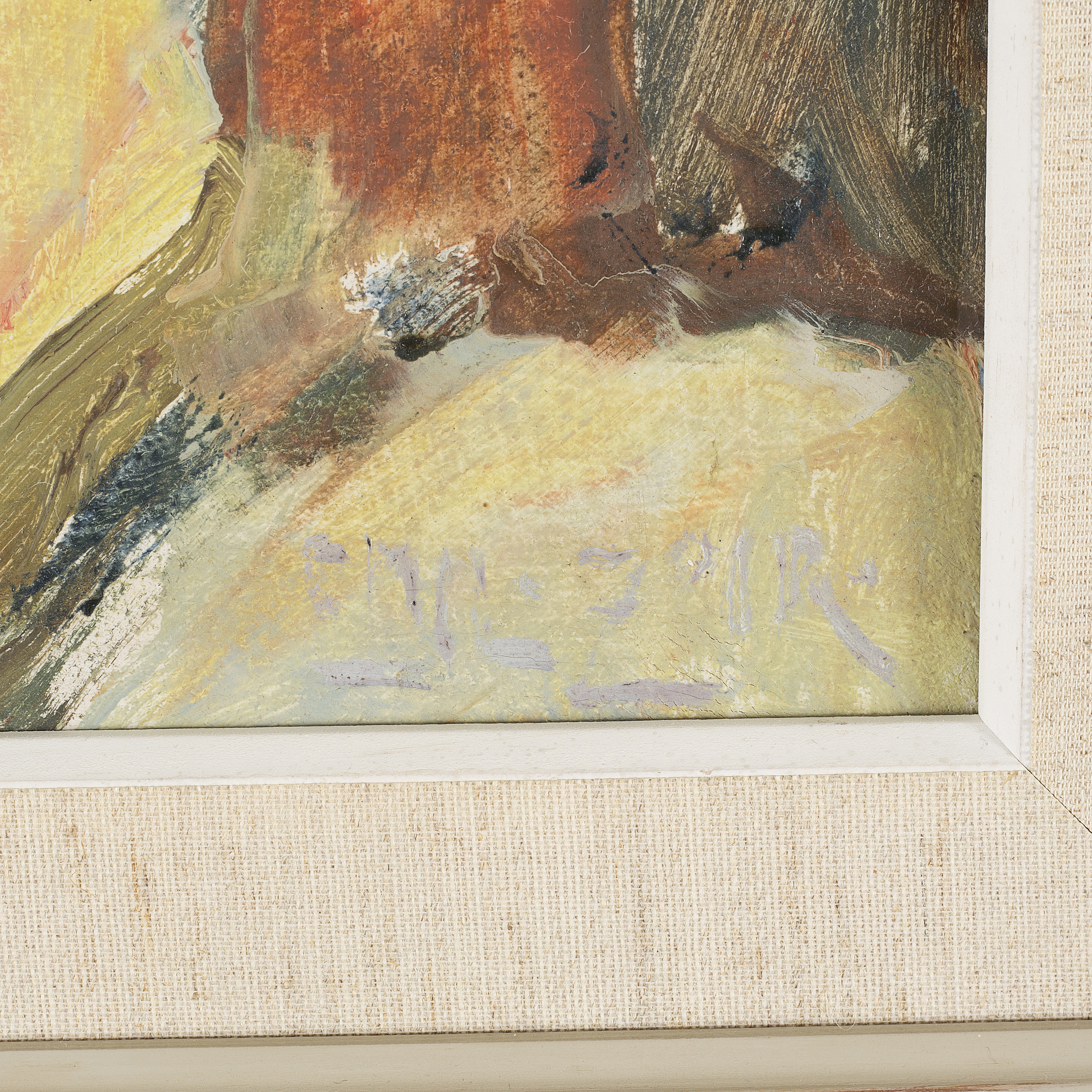 EMIL ZOIR, oil on canvas, signed. - Bukowskis