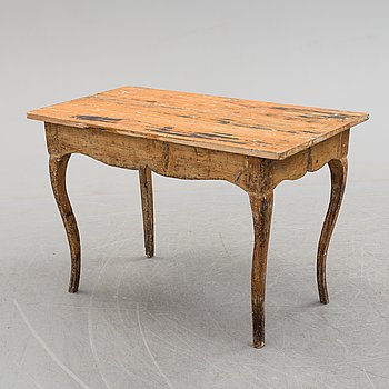A mid 18th century rococo table. - Bukowskis