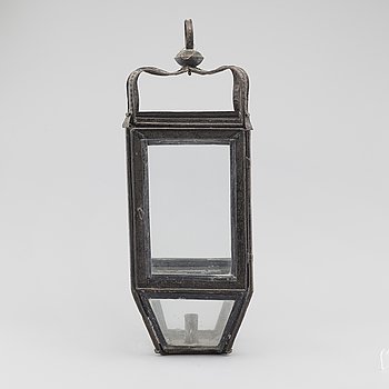LANTERN, plate, 18th century. - Bukowskis
