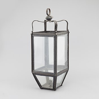 LANTERN, plate, 18th century. - Bukowskis