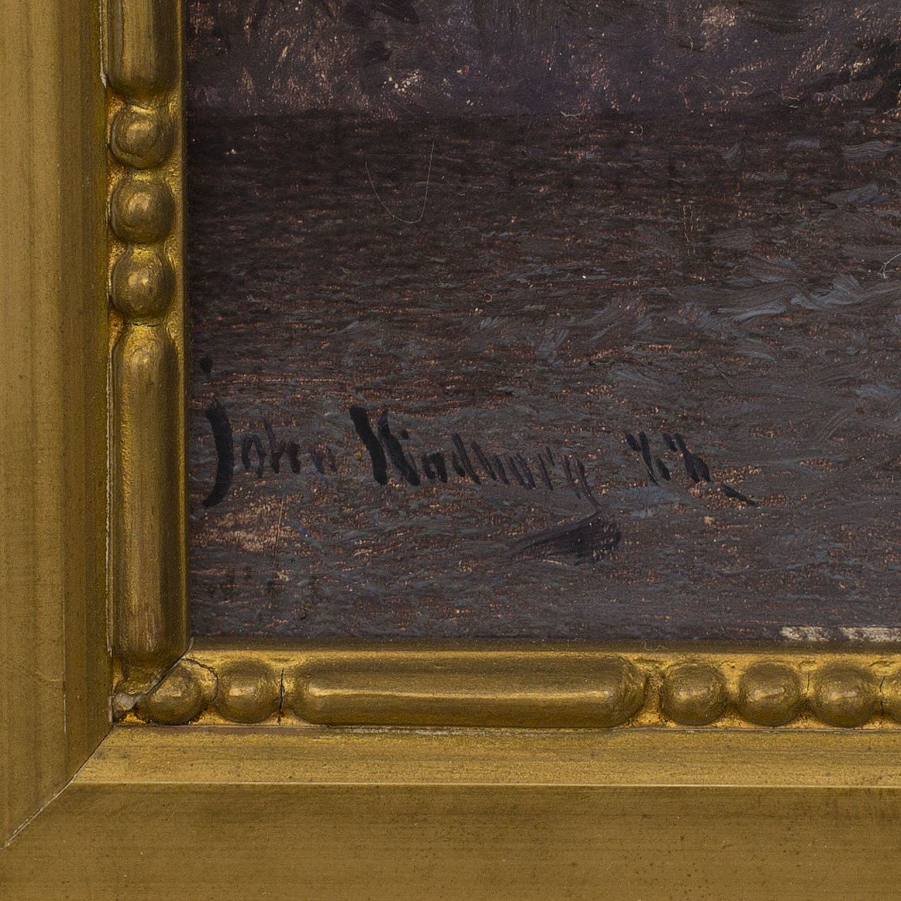 JOHAN KINDBORG, oil on panel signed and dated. - Bukowskis