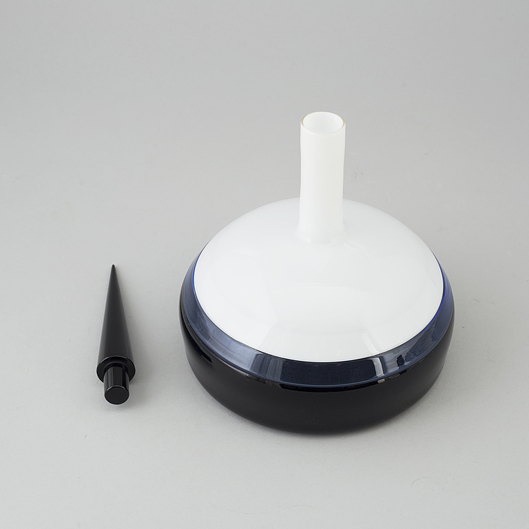 TIMO SARPANEVA, 'Aava' glass decanter, Venini Murano Italy 1990 ...