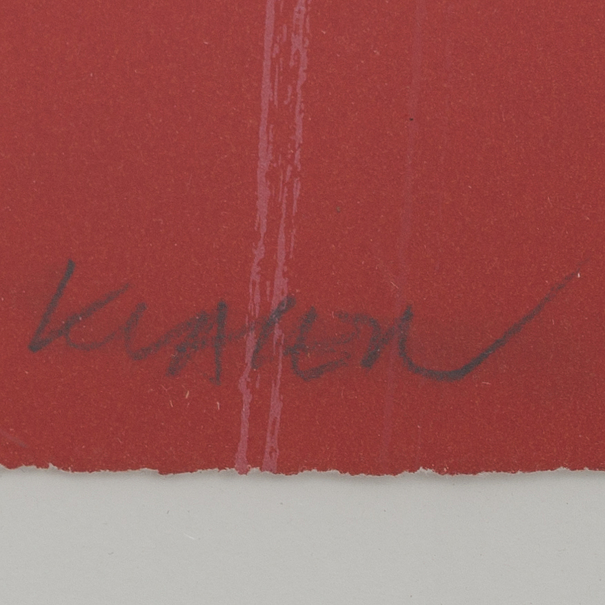 PETER KLASEN, colour lithographe, signed and numbered 24/250. - Bukowskis