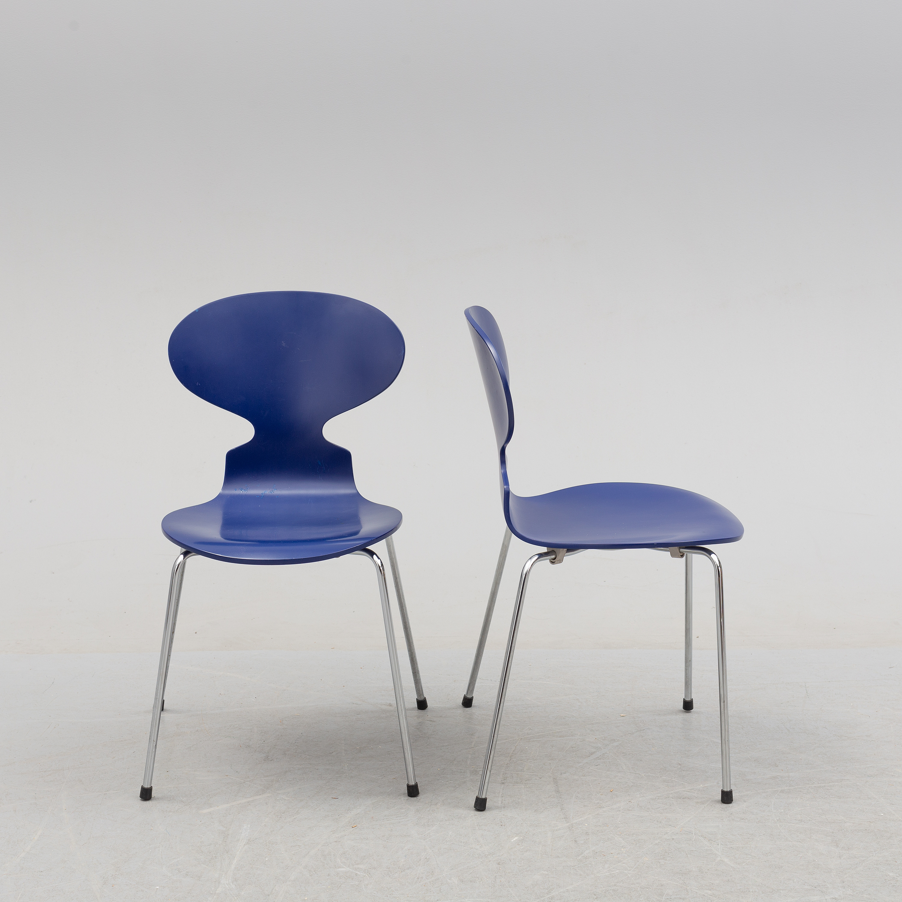 Eight 'Myran chairs' by Arne Jacobsen for Fritz Hansen, Denmark ...