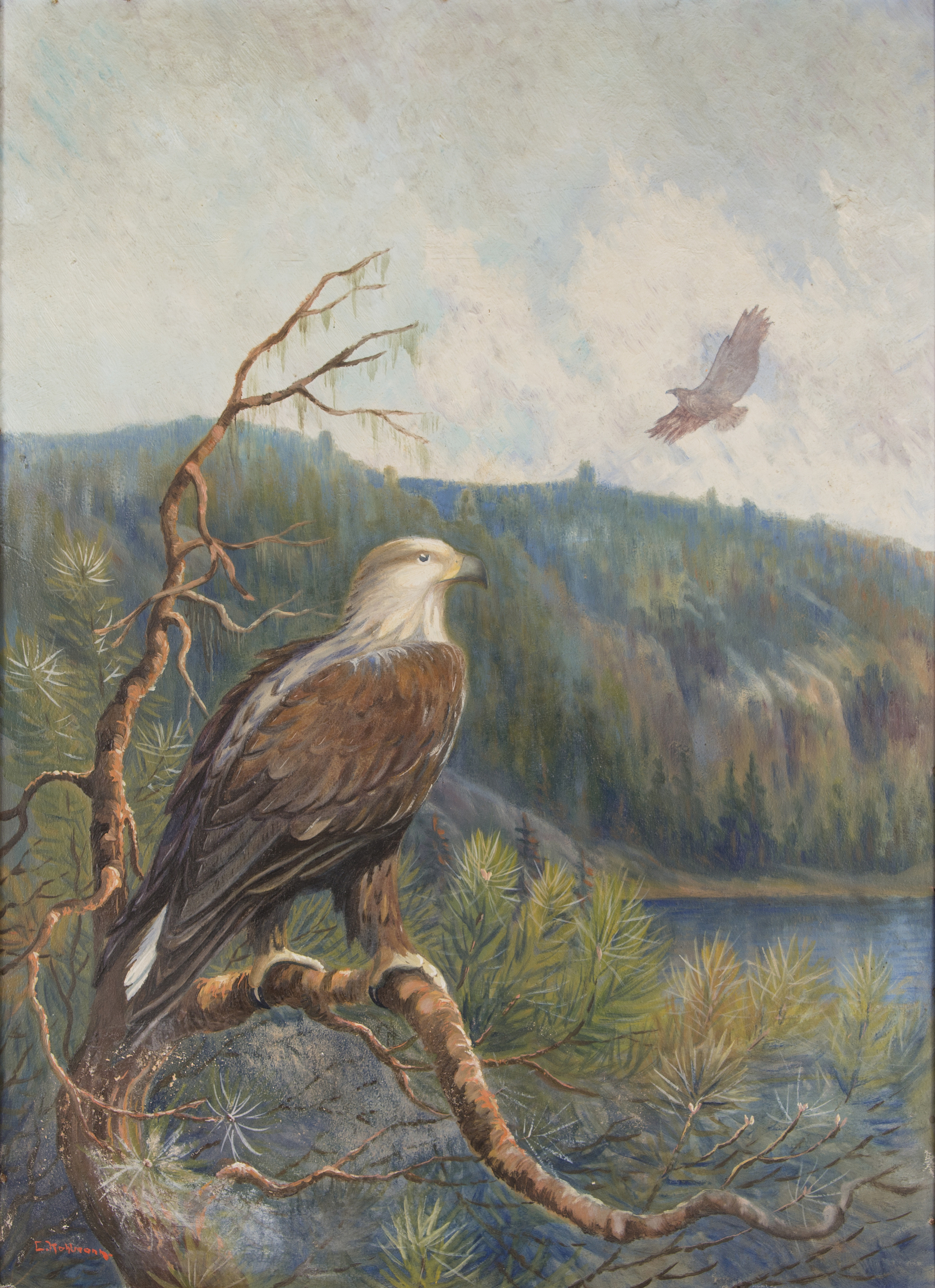 EJNAR KOHLMANN, oil on board, signed. - Bukowskis