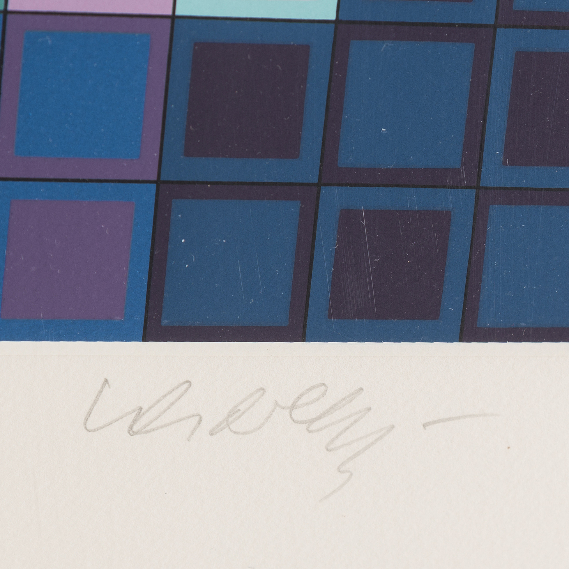VICTOR VASARELY, serigraph, signed and numbered 227/250. - Bukowskis