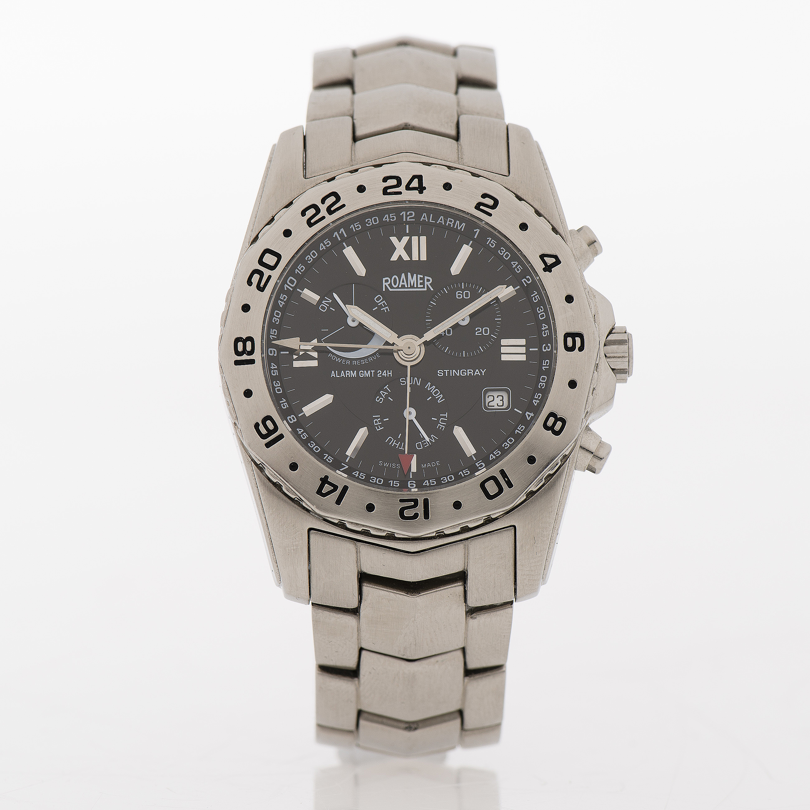 ROAMER, Stingray chronograph, rannekello, 39 mm. - Bukowskis