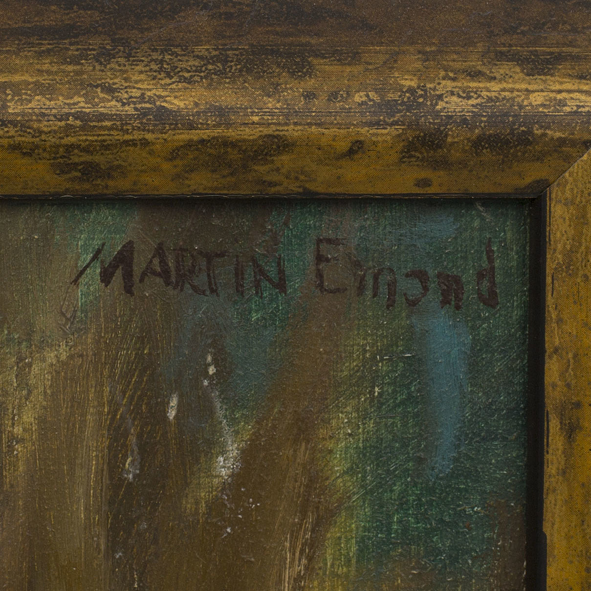 MARTIN EMOND, oil on panel signed. - Bukowskis