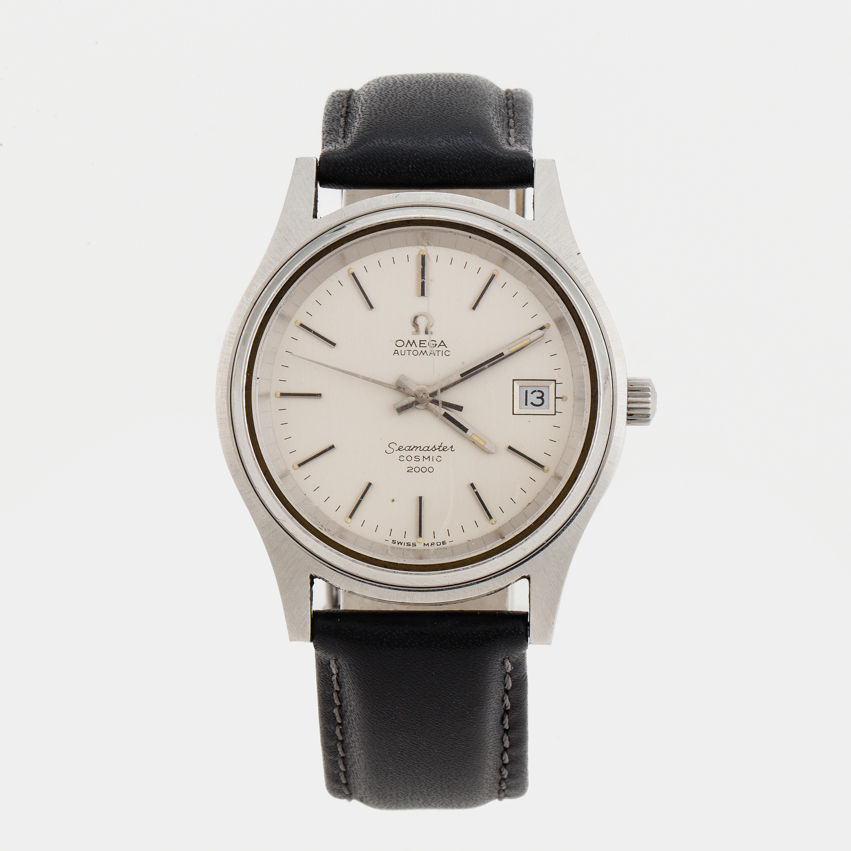 OMEGA, Seamaster Cosmic 2000, wristwatch, 38 mm, - Bukowskis