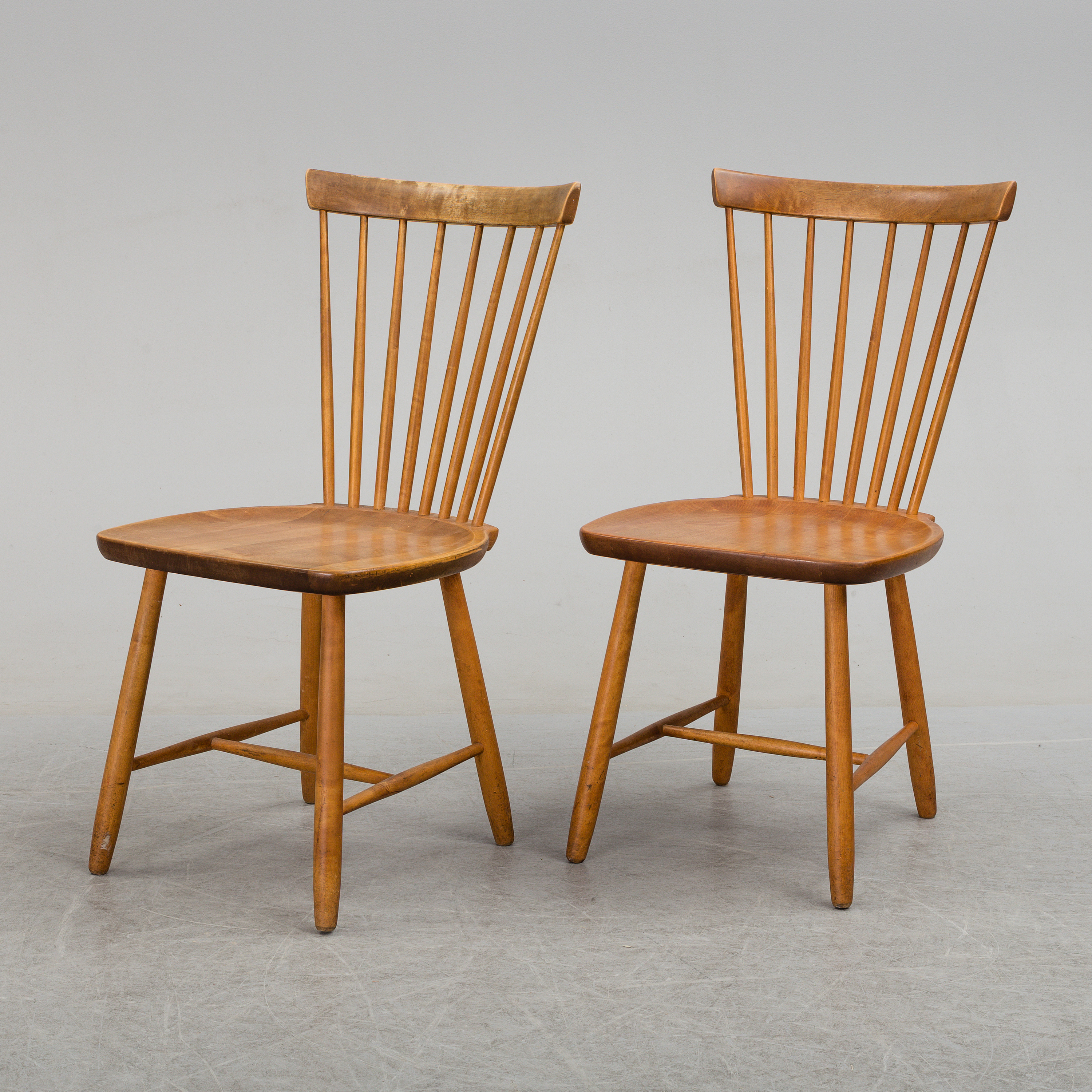 CARL MALMSTEN, stolar ett par, "Lilla Åland". - Bukowskis