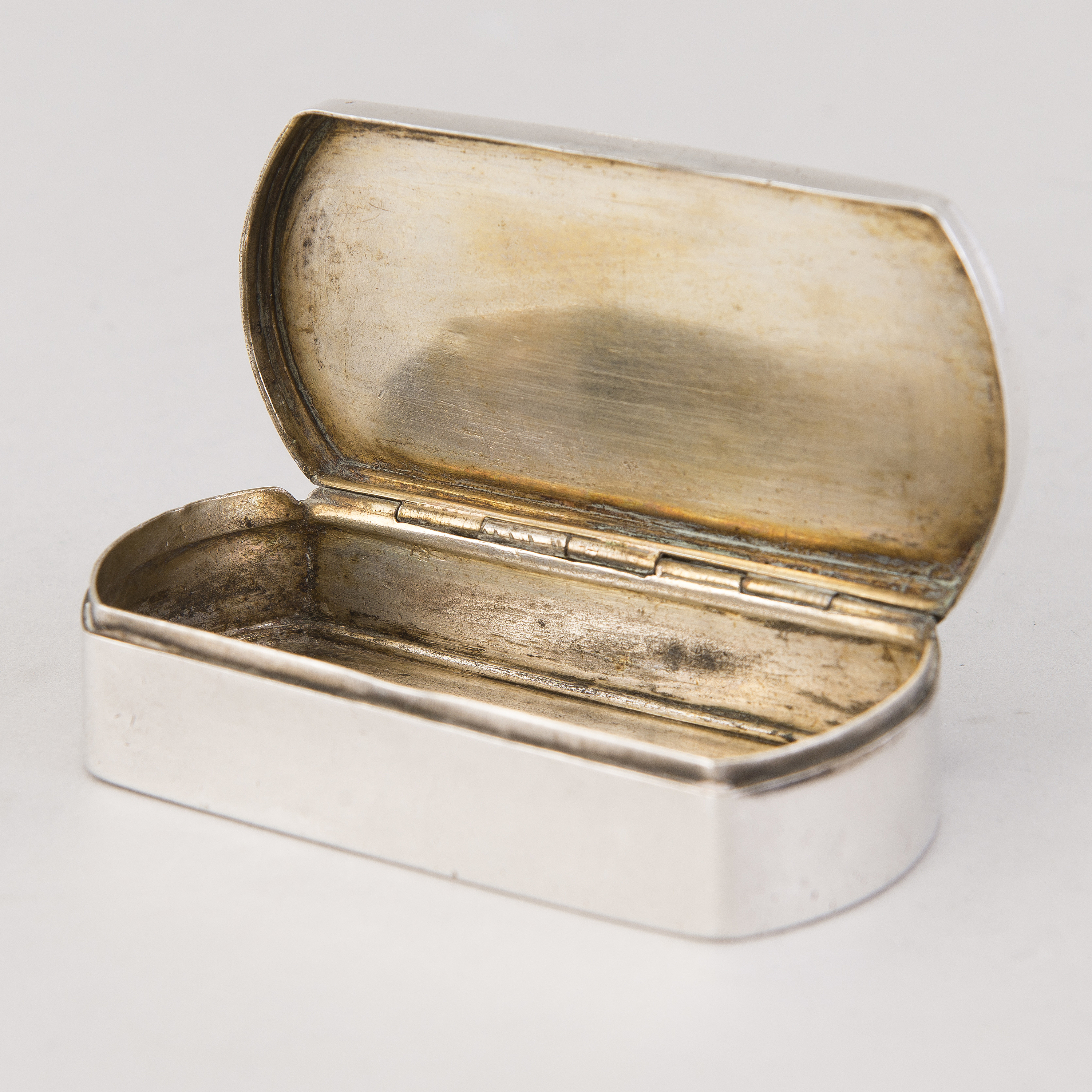 SNUSDOSA, silver, Borgå 1813, Johan Pernberg. - Bukowskis