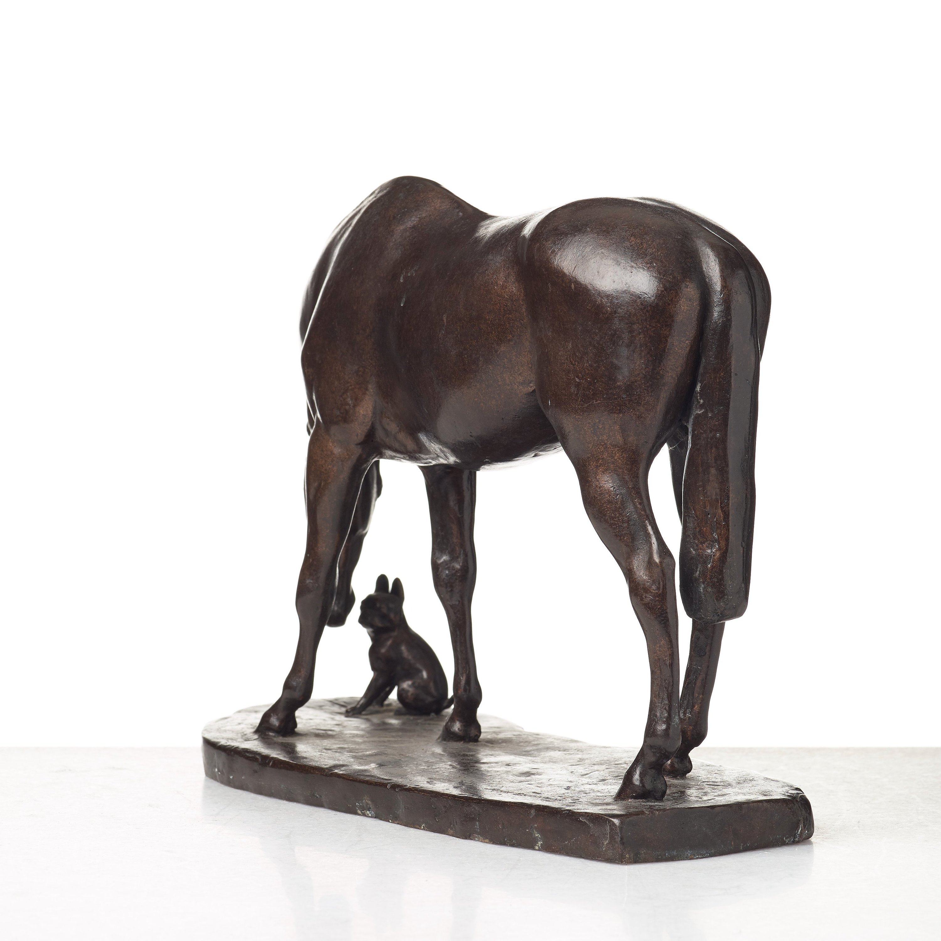 John Rattenbury Skeaping, Horse and dog. - Bukowskis