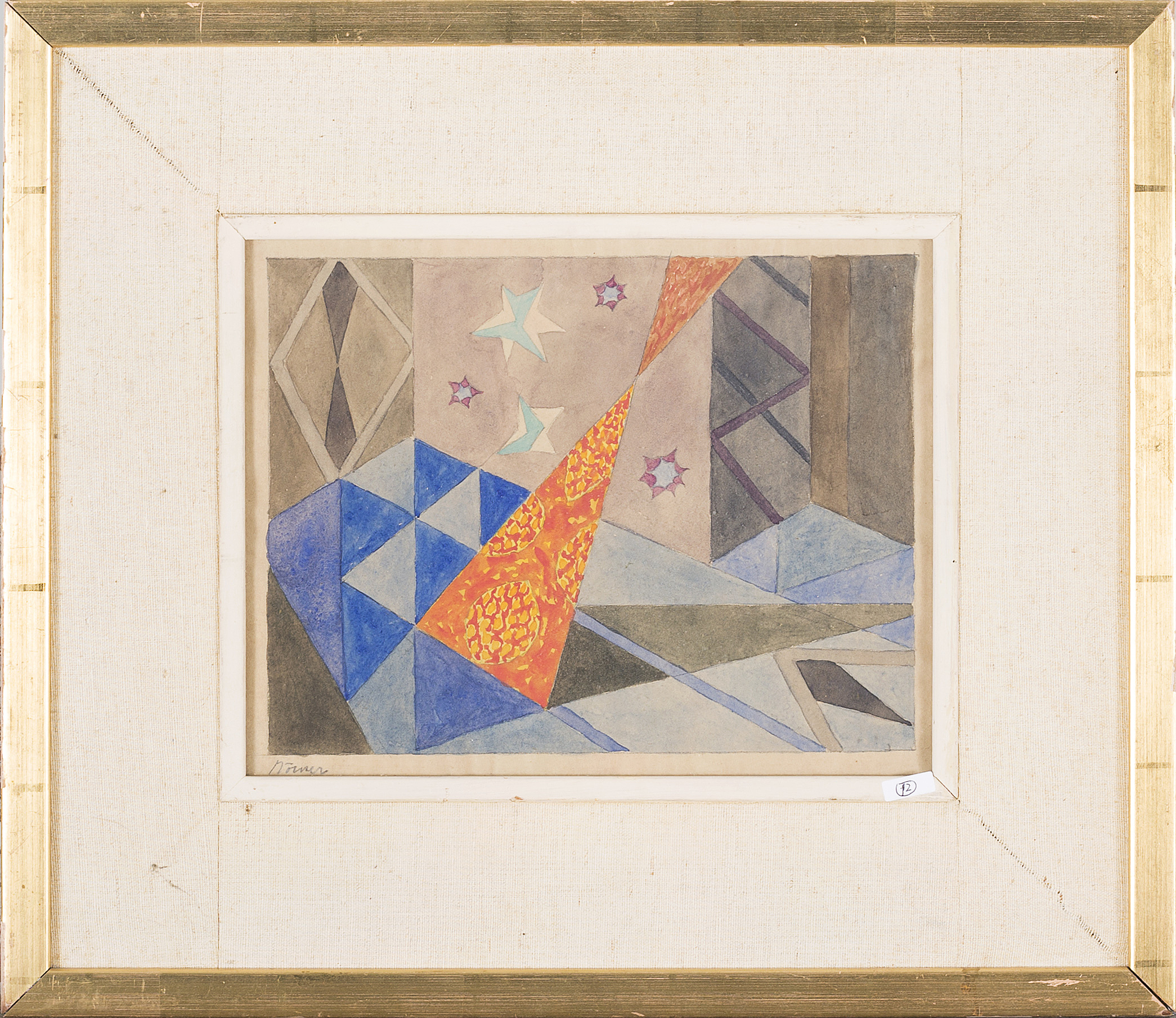 STELLAN MÖRNER, akvarell på papper. - Bukowskis