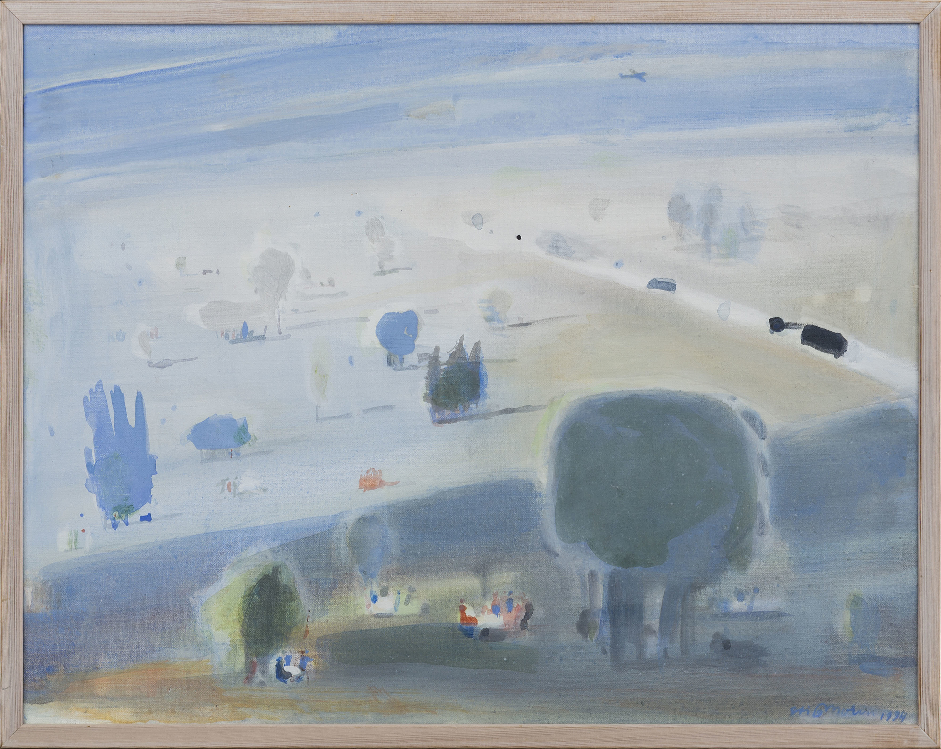 STIG MORIN, oil on canvas, signed. - Bukowskis