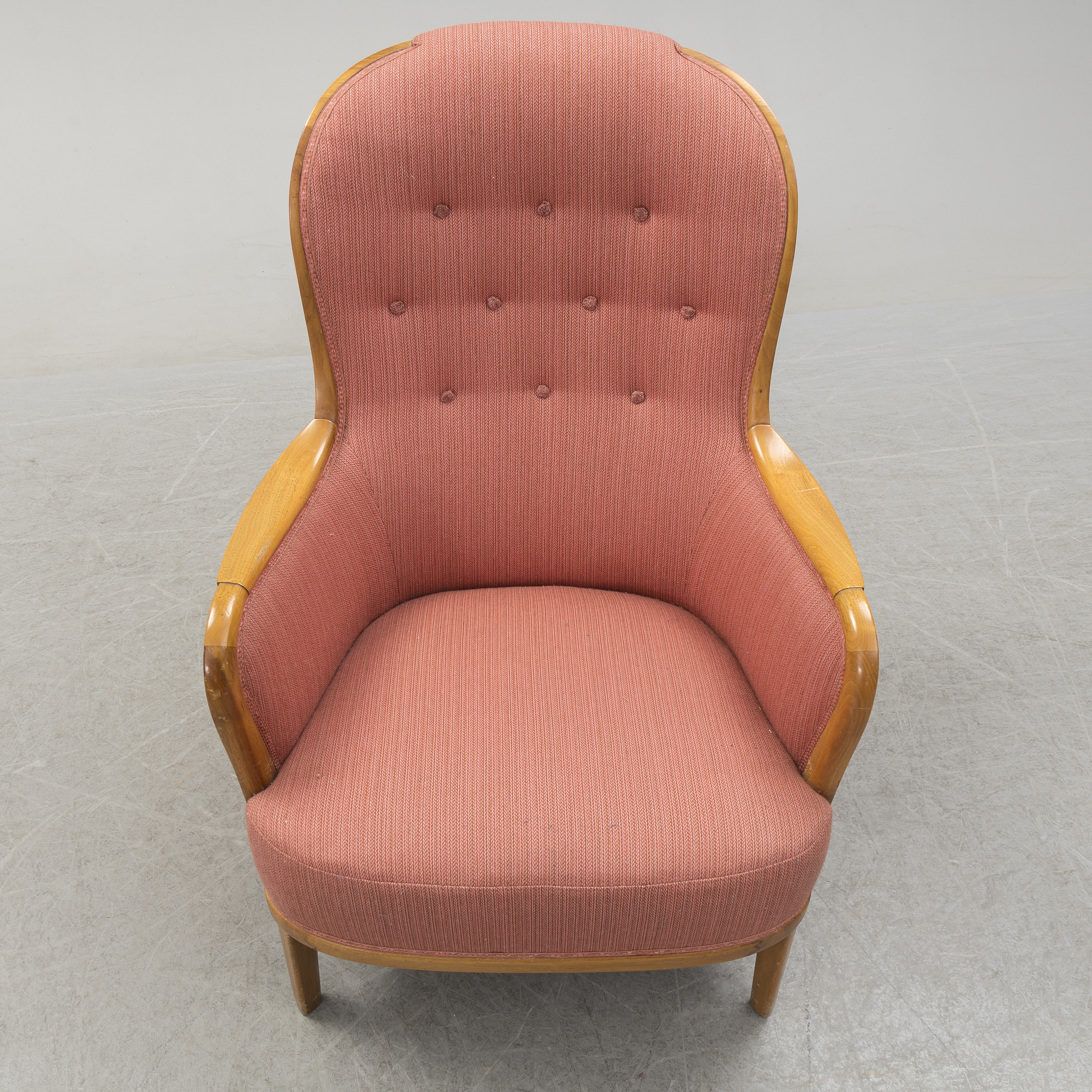 CARL MALMSTEN, fåtölj, "Advokaten". - Bukowskis