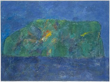 LARS GYNNING, oil on canvas, signed and dated Tjörn 1988. - Bukowskis