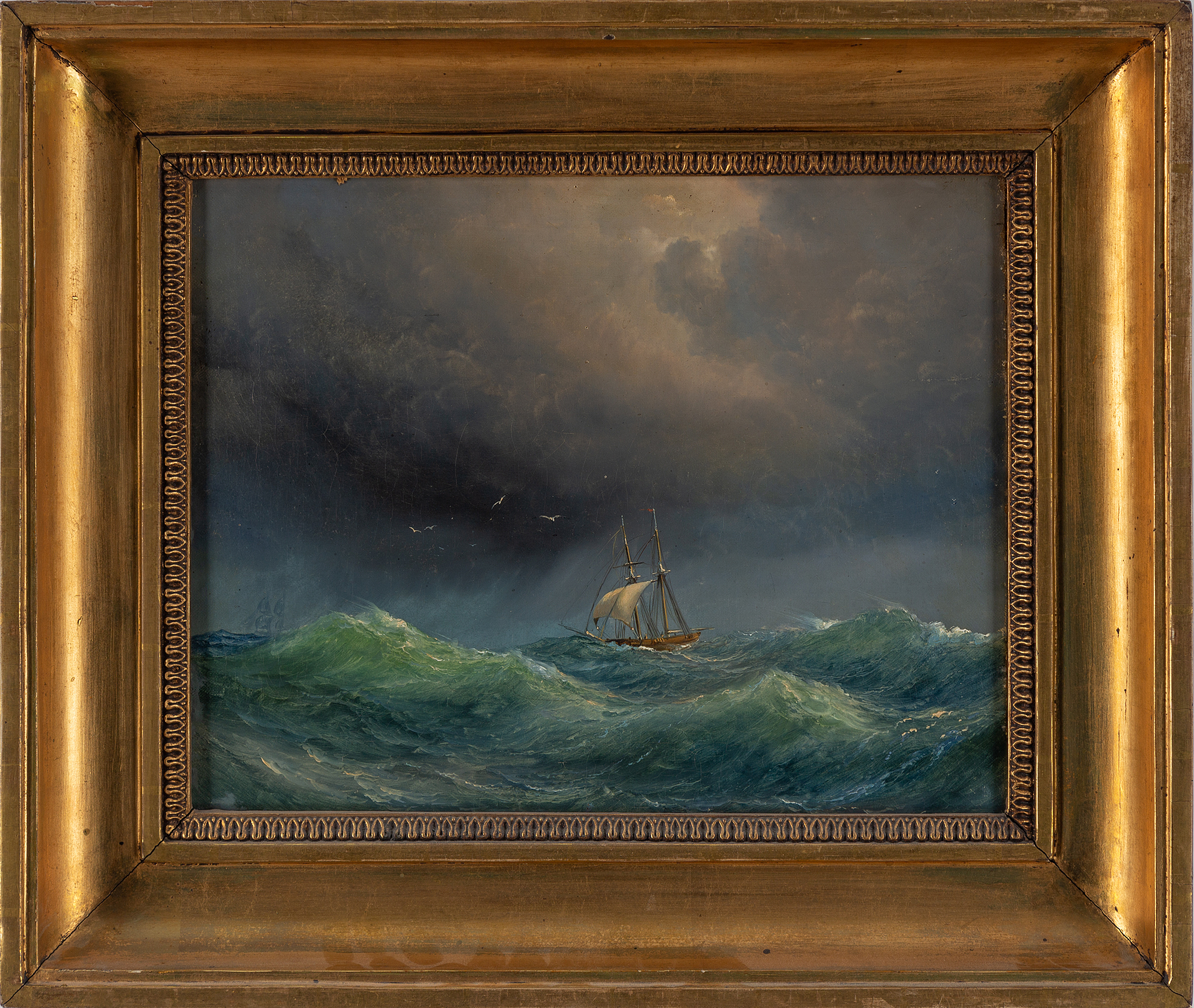 VILHELM MELBYE, attributed to, oil on canvas. - Bukowskis