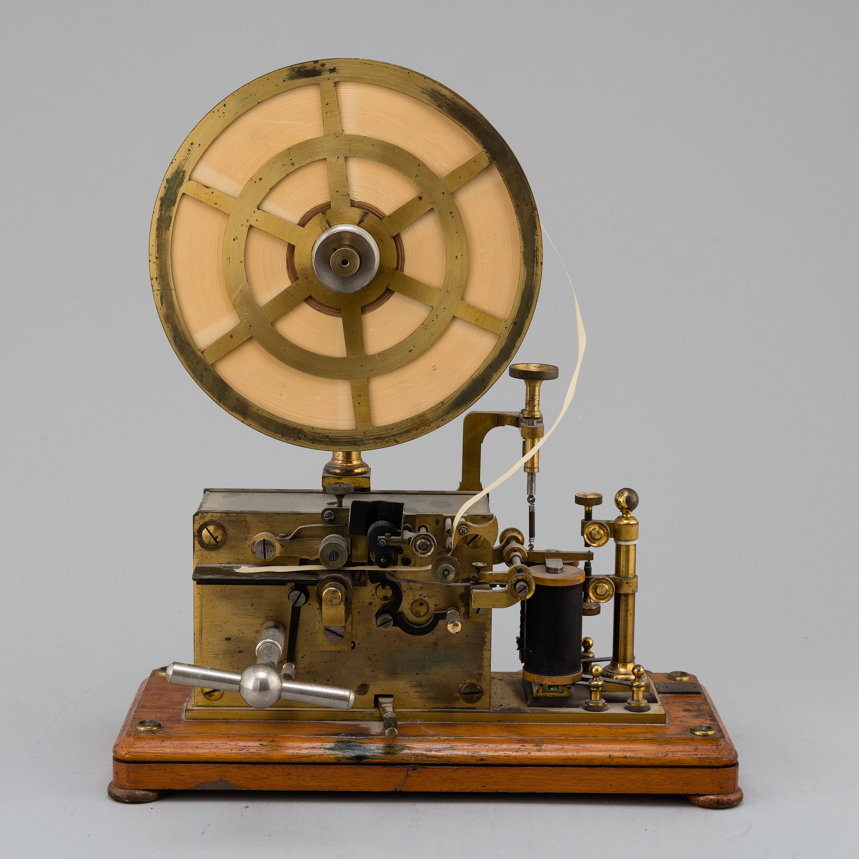 A LM Ericson telegraph, ca 1900. - Bukowskis