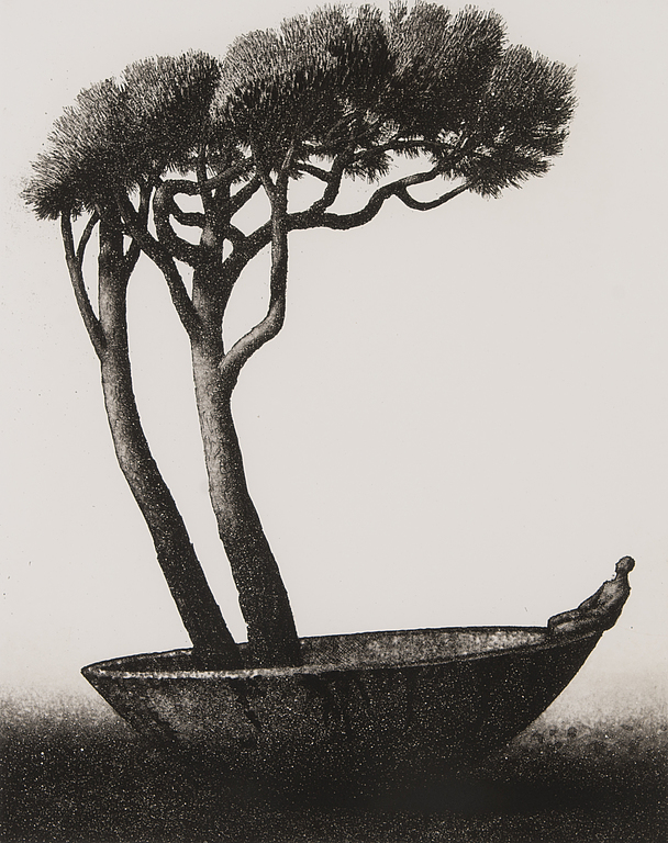 ESA RIIPPA, etching, aquatint, signed and dated 88, numbered 7/50 ...