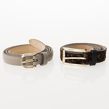 BELTS BY Dolce & Gabbana and TOD´S in size 90. - Bukowskis