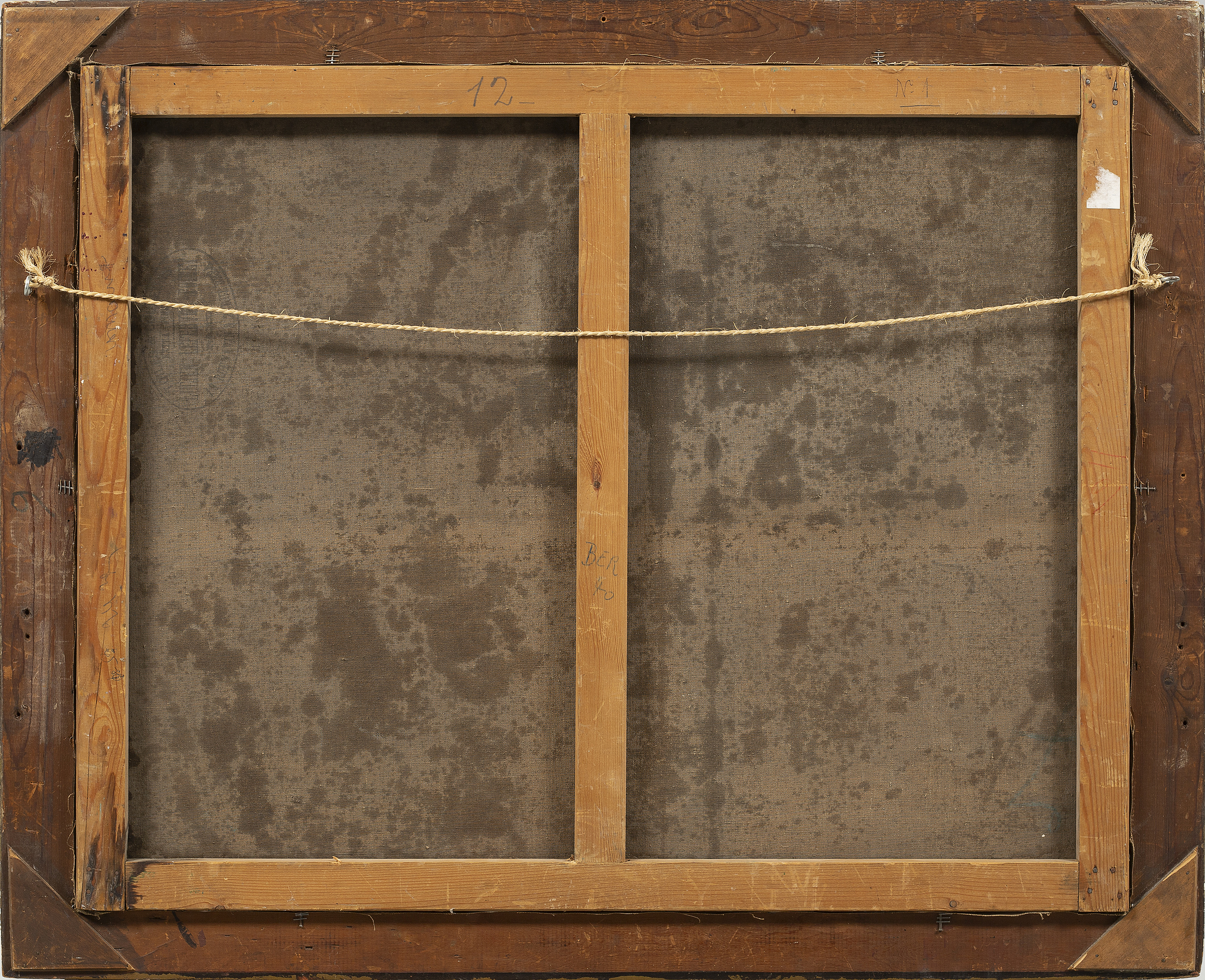 ALBERT BERTALAN, oil on canvas, signed. - Bukowskis