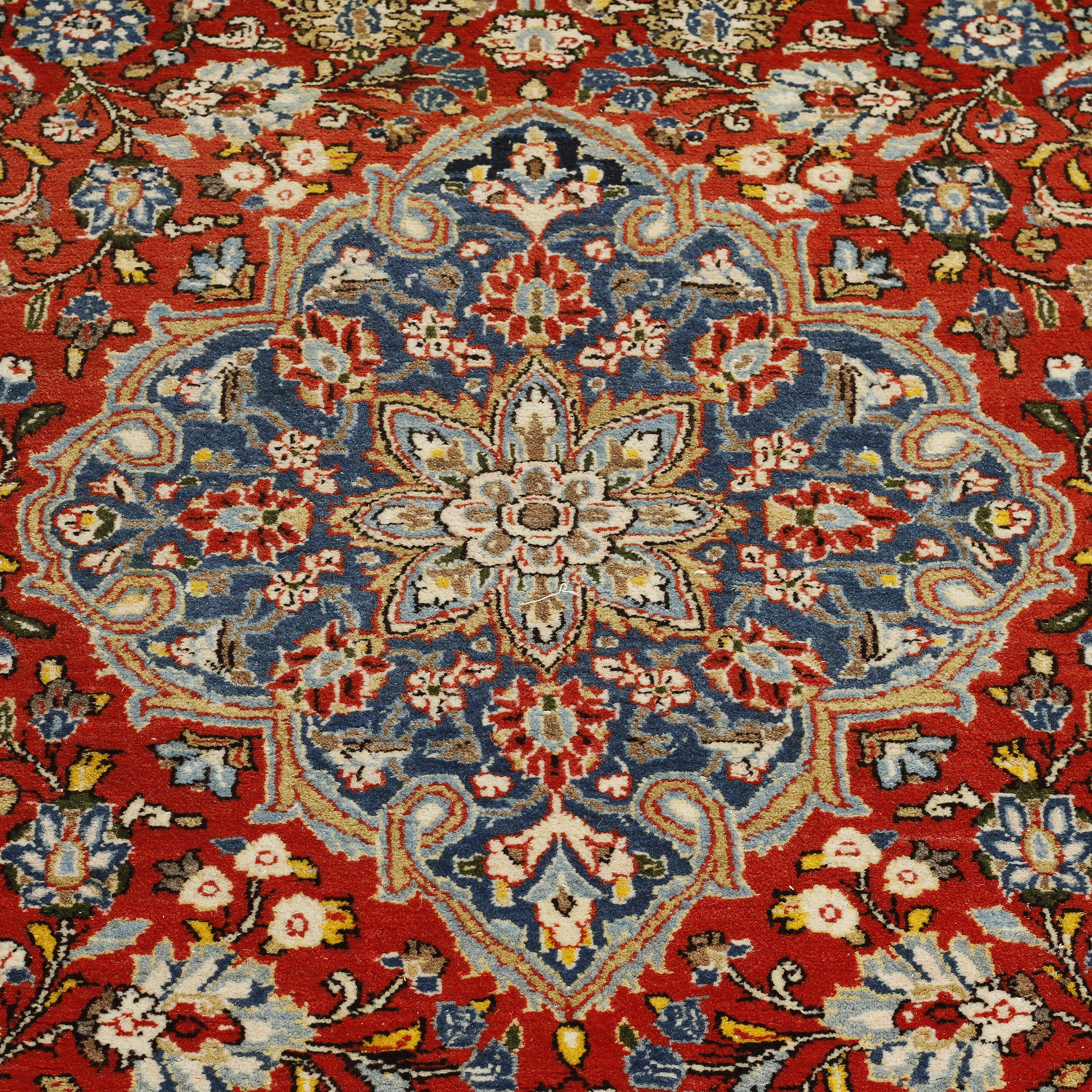 AN OLD/SEMIANTIQUE GHOM RUG, 200 x 140 cm. - Bukowskis